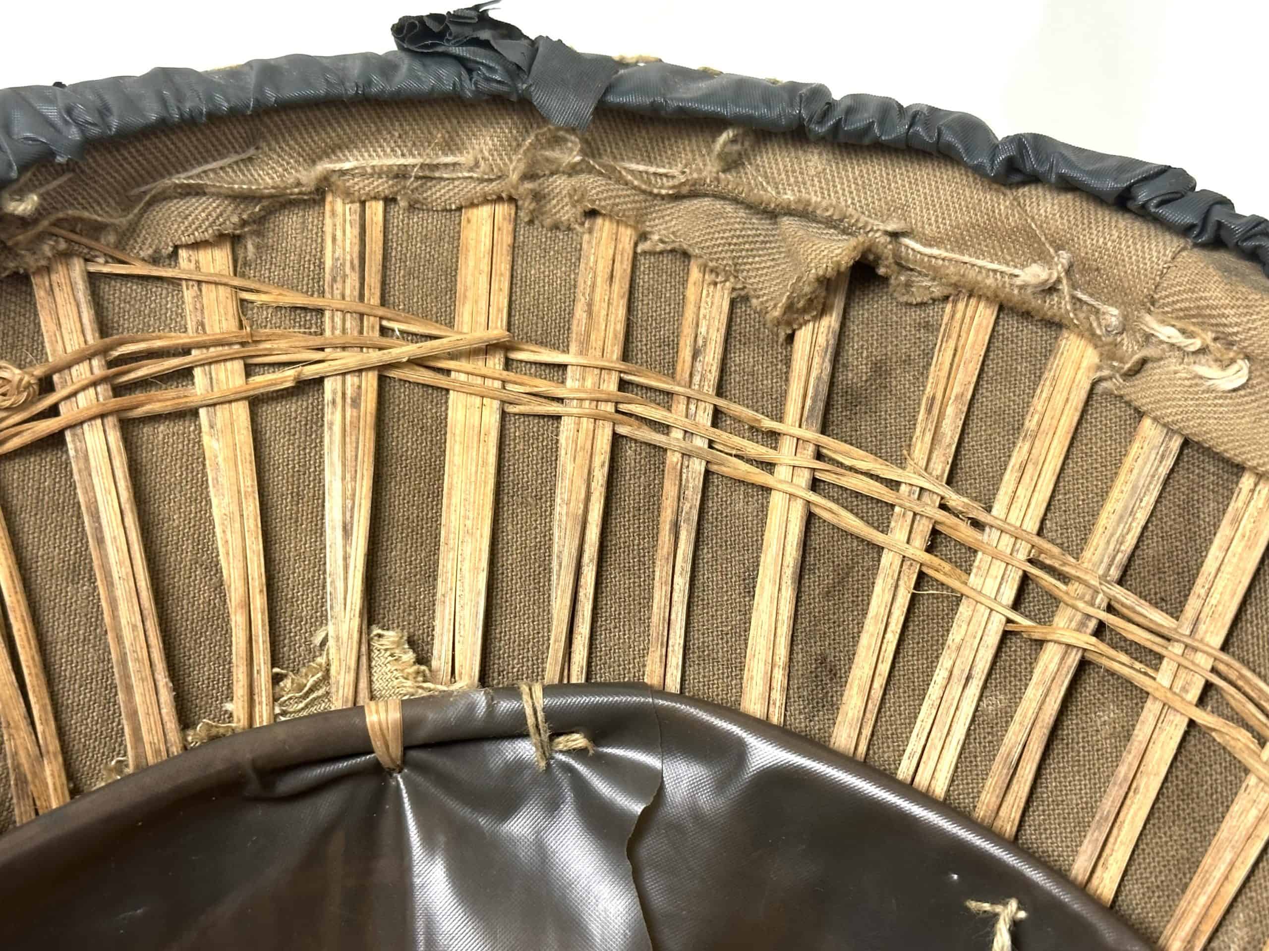Viet Minh Viet Cong Main Force Bamboo Reed Helmet with Two Covers ...