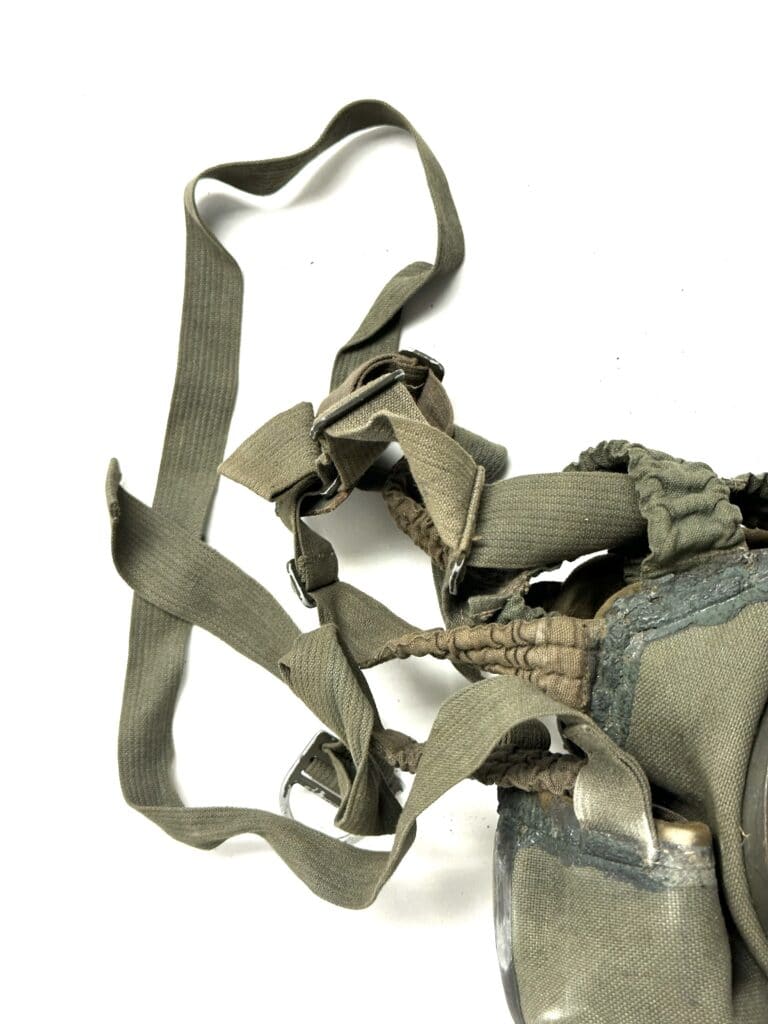 WW2 German Gas Mask with Canister & Straps - Enemy Militaria