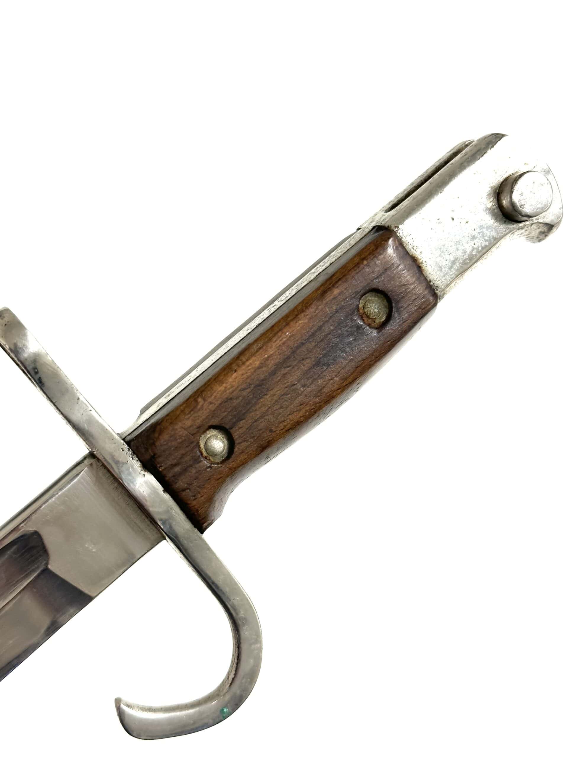 World War II Japanese chrome plated Type 30 parade bayonet - Enemy ...
