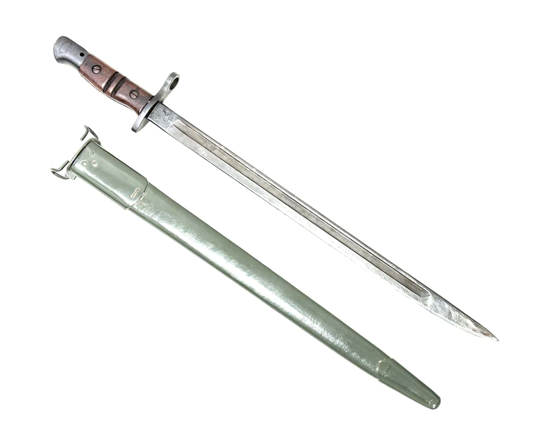 WW1 US Bayonet Remington Model 1917 1st Year Blued - Enemy Militaria