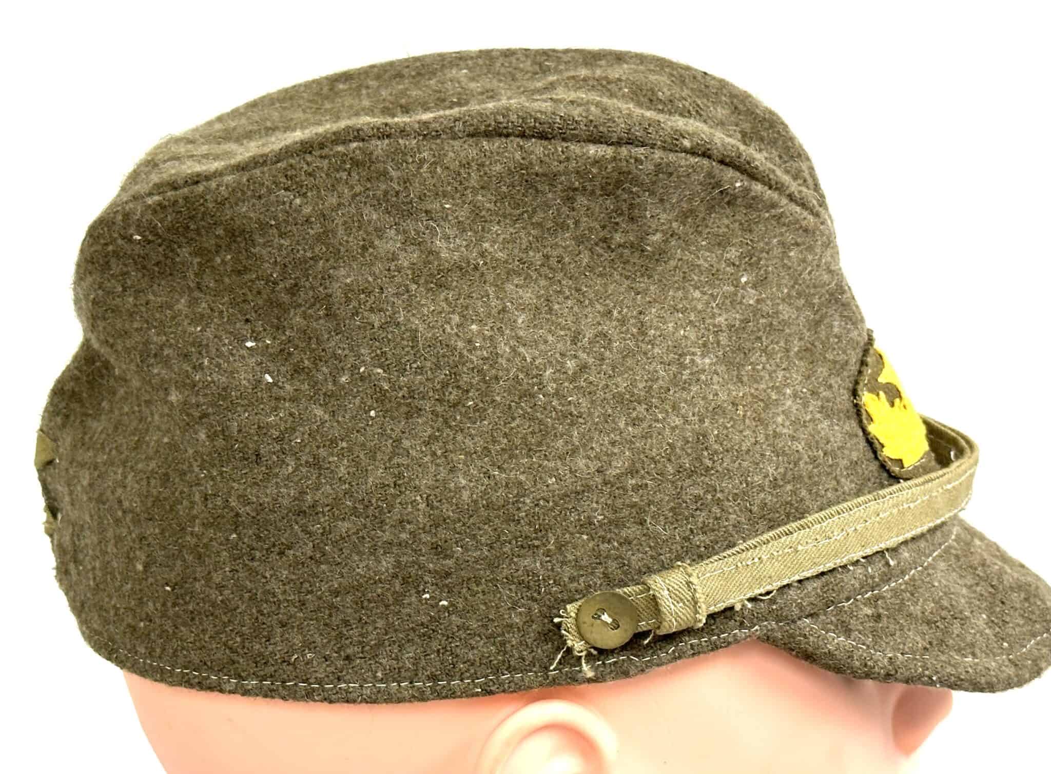 WW2 Japanese imperial guards enlisted wool cap - Enemy Militaria