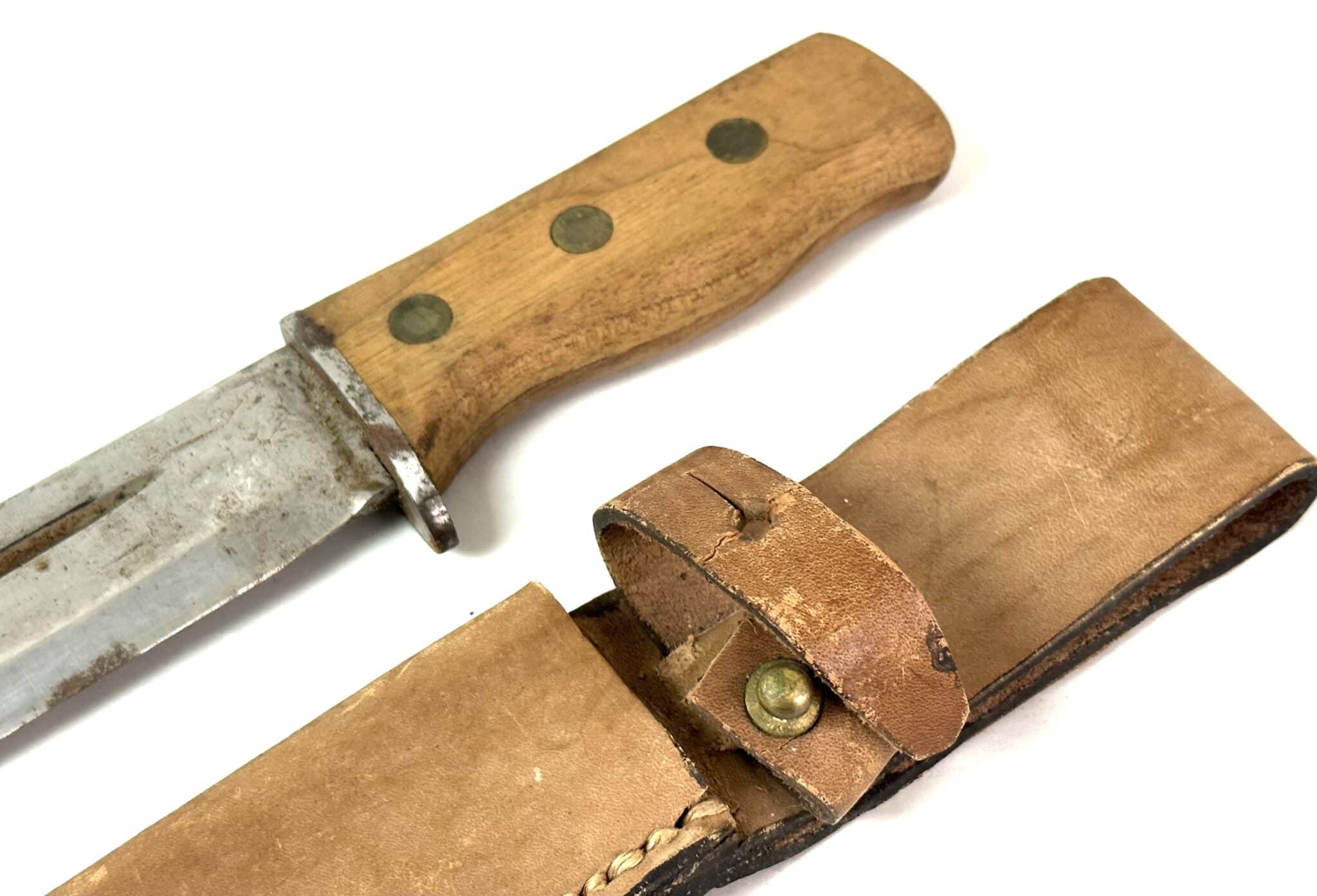 North Vietnamese Army Issue Fighting Knife - Large - Enemy Militaria