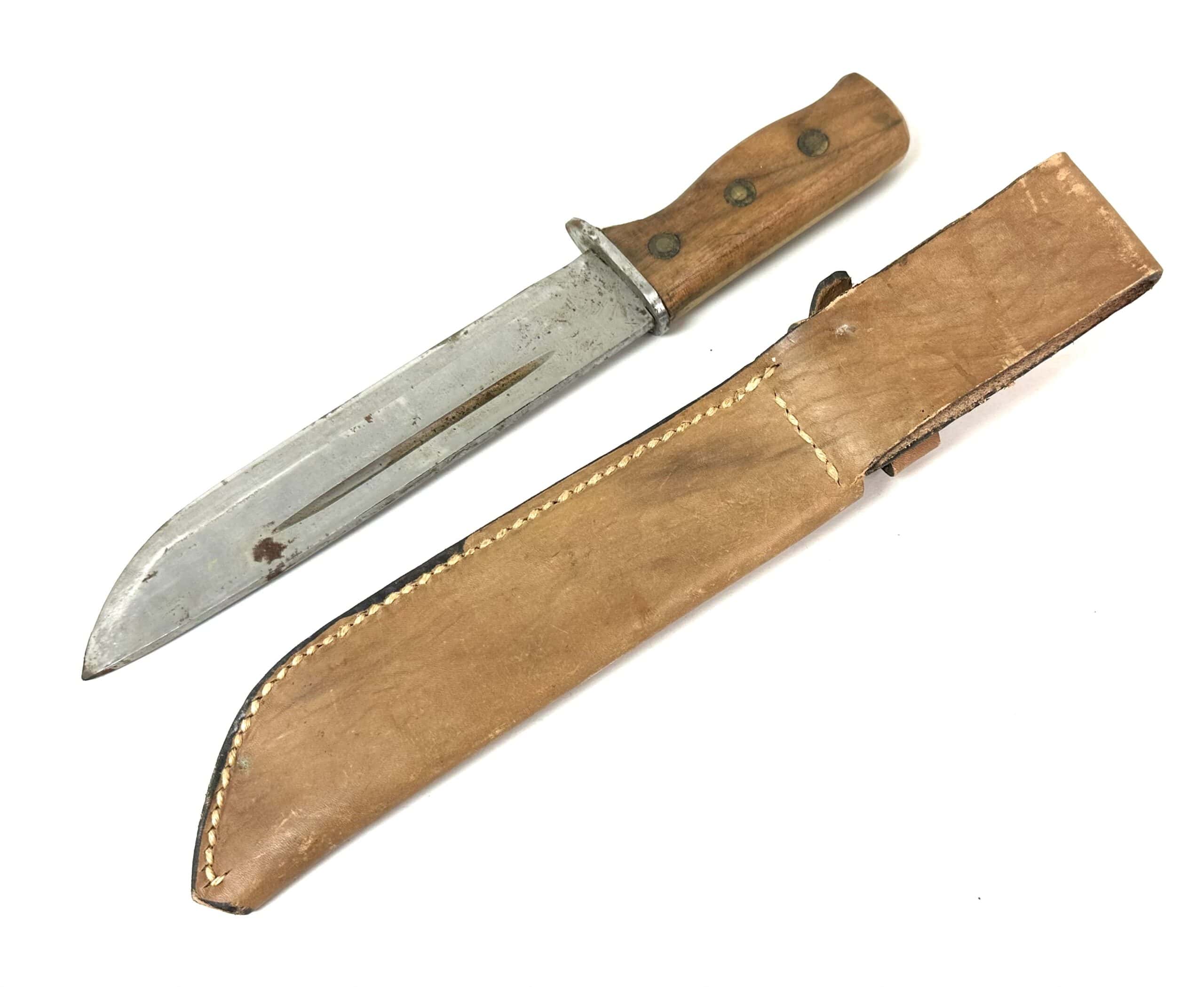 North Vietnamese Army Issue Fighting Knife - Large - Enemy Militaria