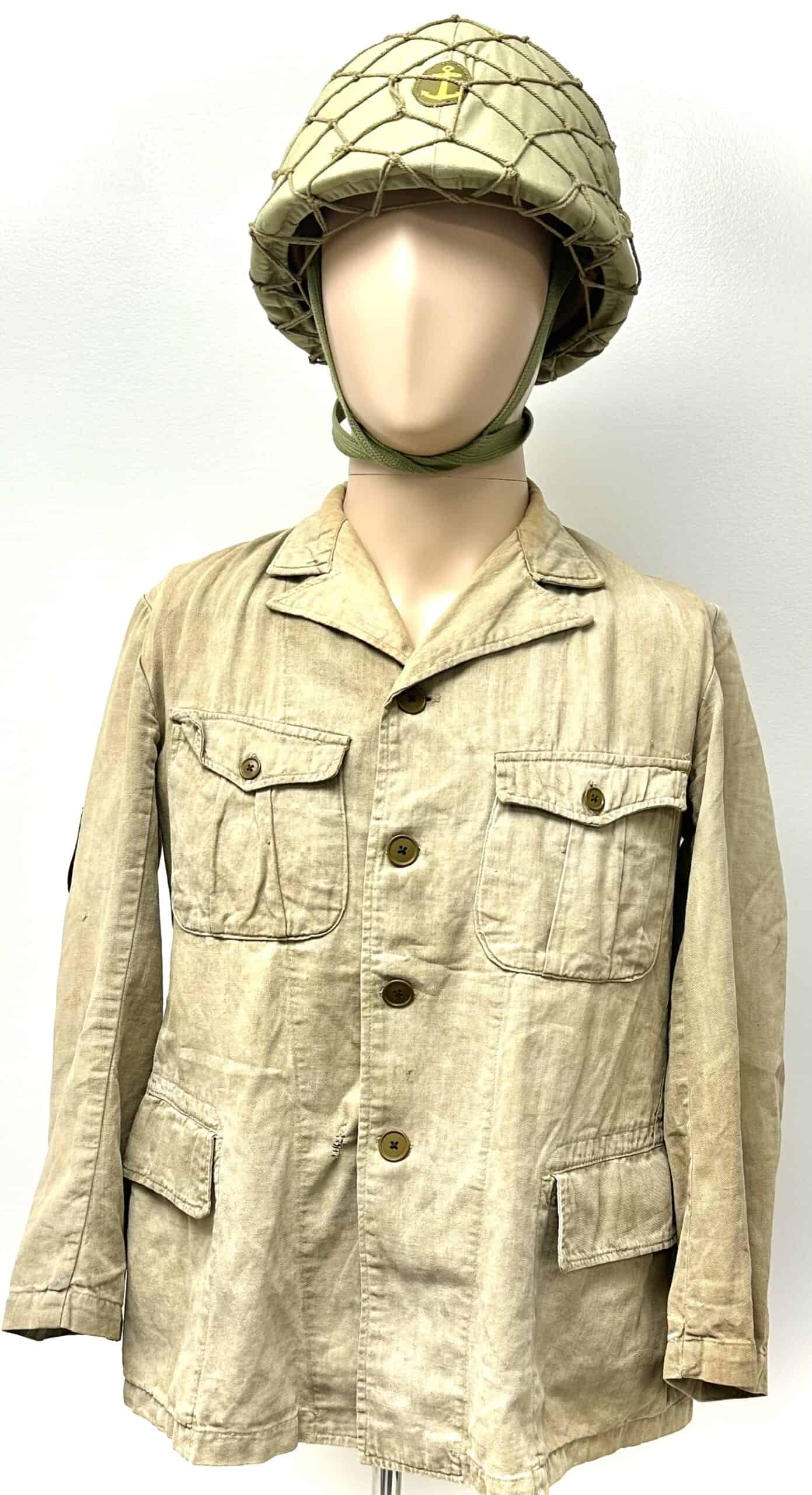 WW2 Japanese Naval Ground Forces Combat Tunic PO - Enemy Militaria