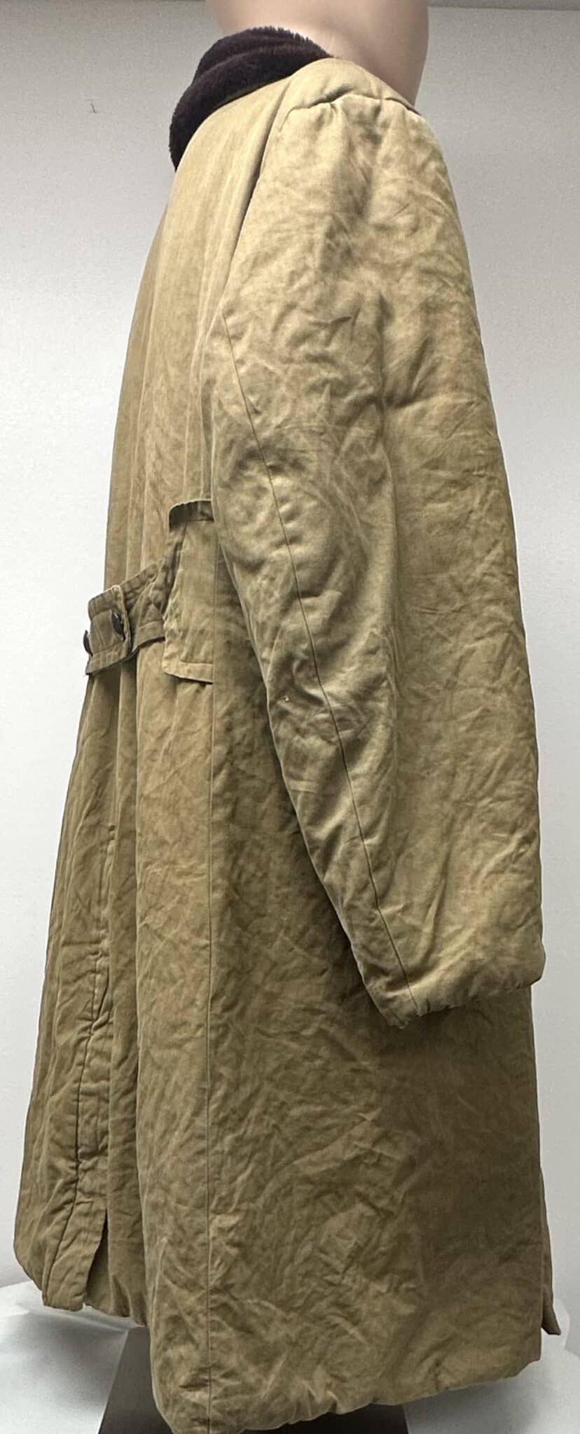 Chinese 1953 Dated Korean War Officers Double Breasted Winter Overcoat ...