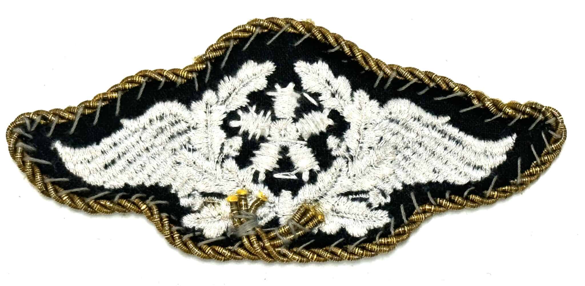 WW2 German Luftwaffe Master Flight Technician Insignia Gray Wool ...