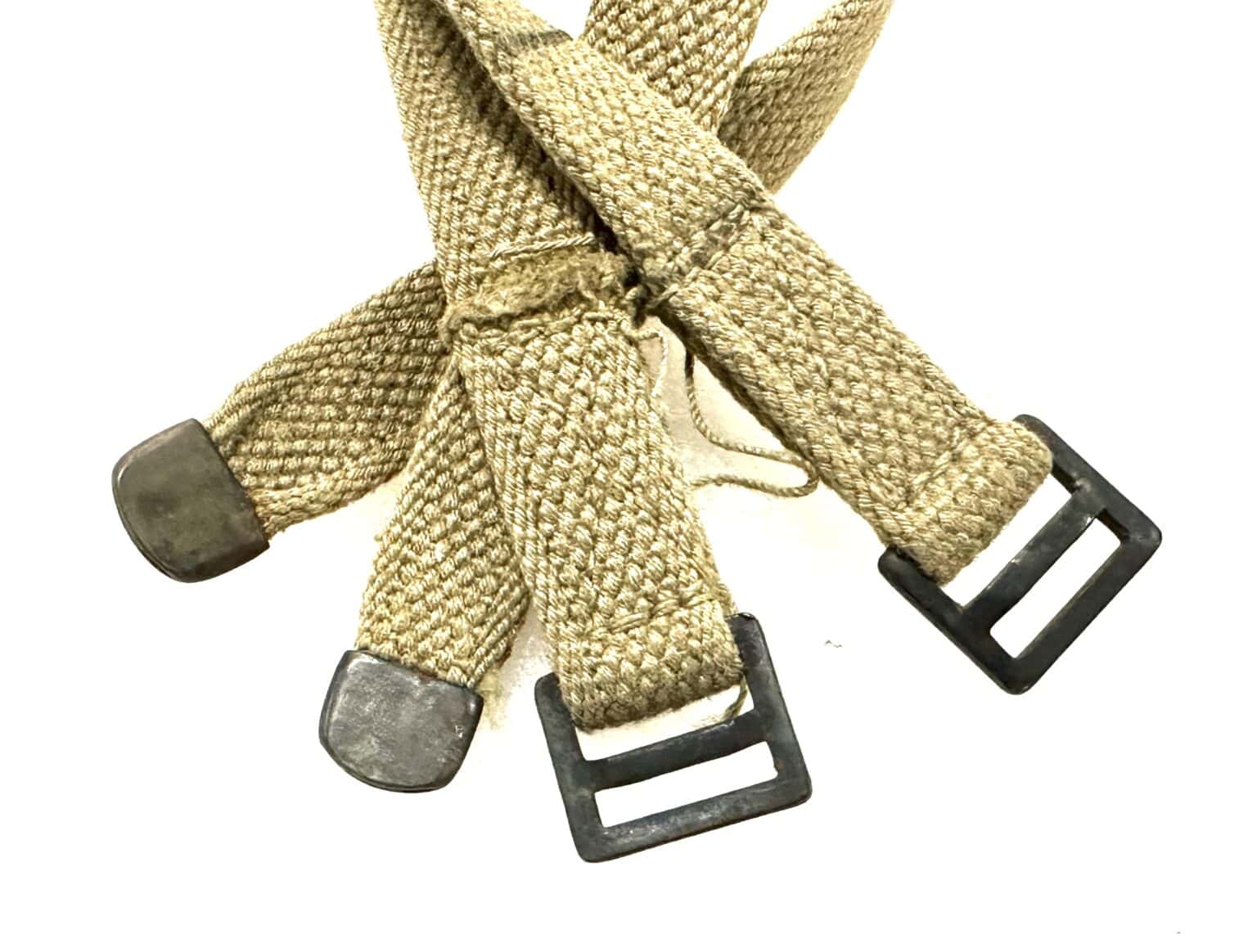 WW2 USMC Marine Corps M1941 Cargo Straps with Square Buckles Unissued ...