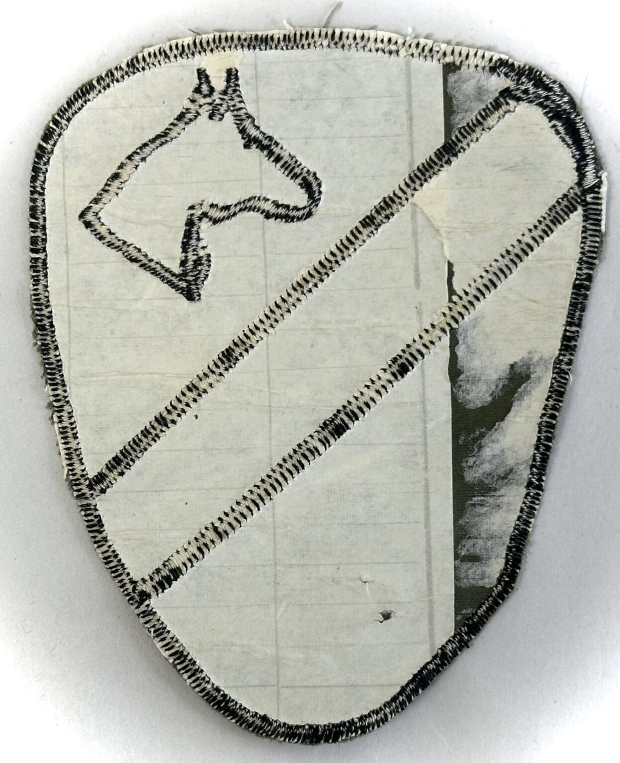 US Vietnam War In-Country Made Subdued 1st Cav Patch - Enemy Militaria