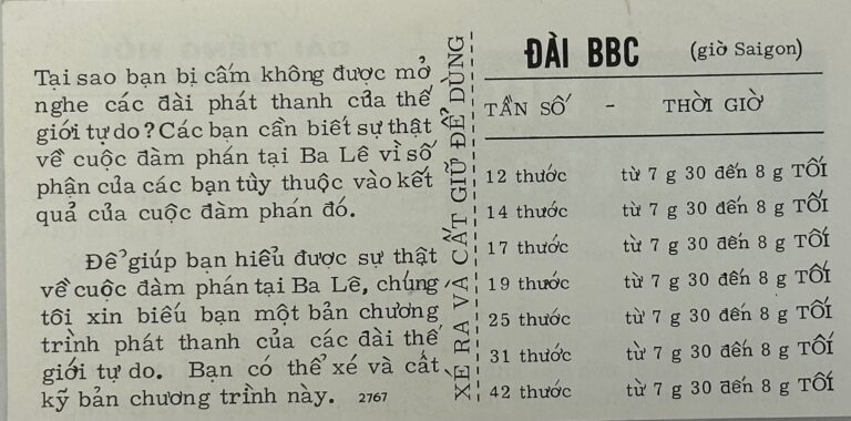 ARVN Chieu Hoi Leaflet - Do you know the truth? - Enemy Militaria