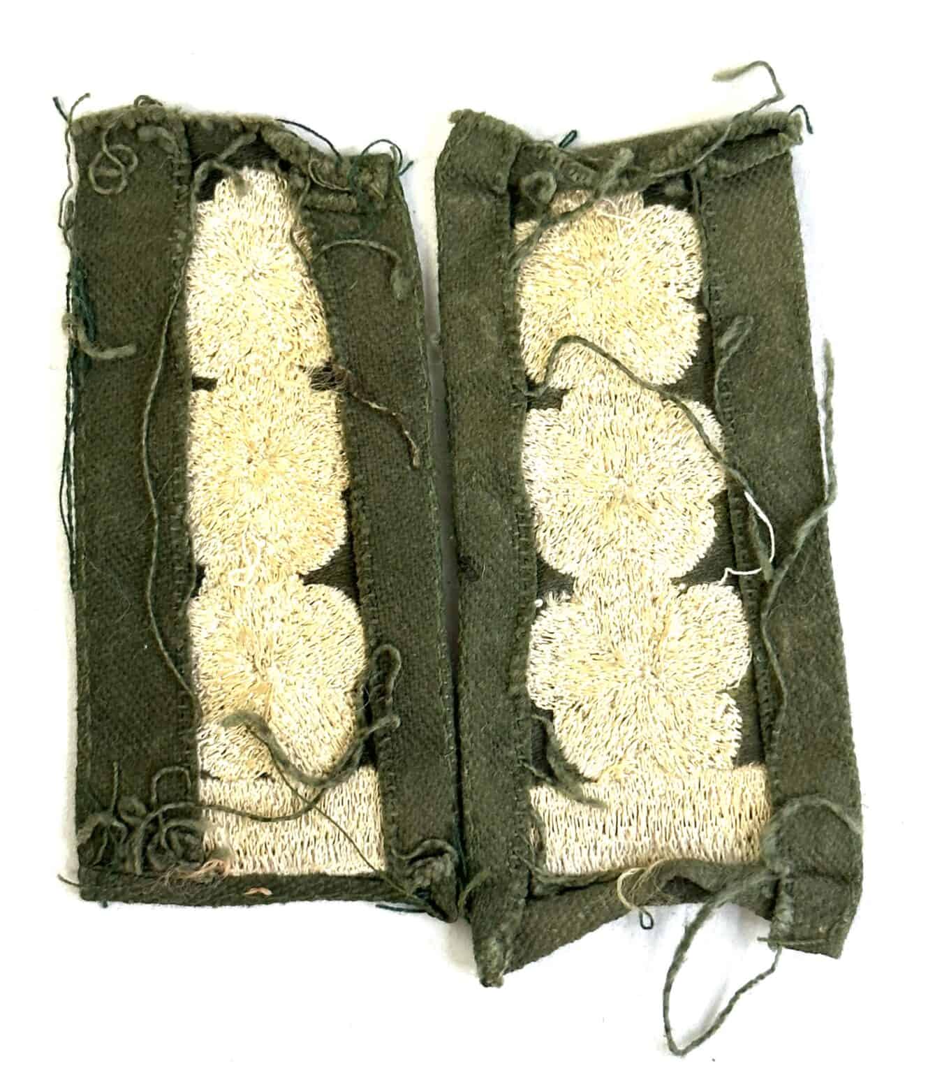 ARVN Colonel Sew On Color Rank – Pair - Enemy Militaria
