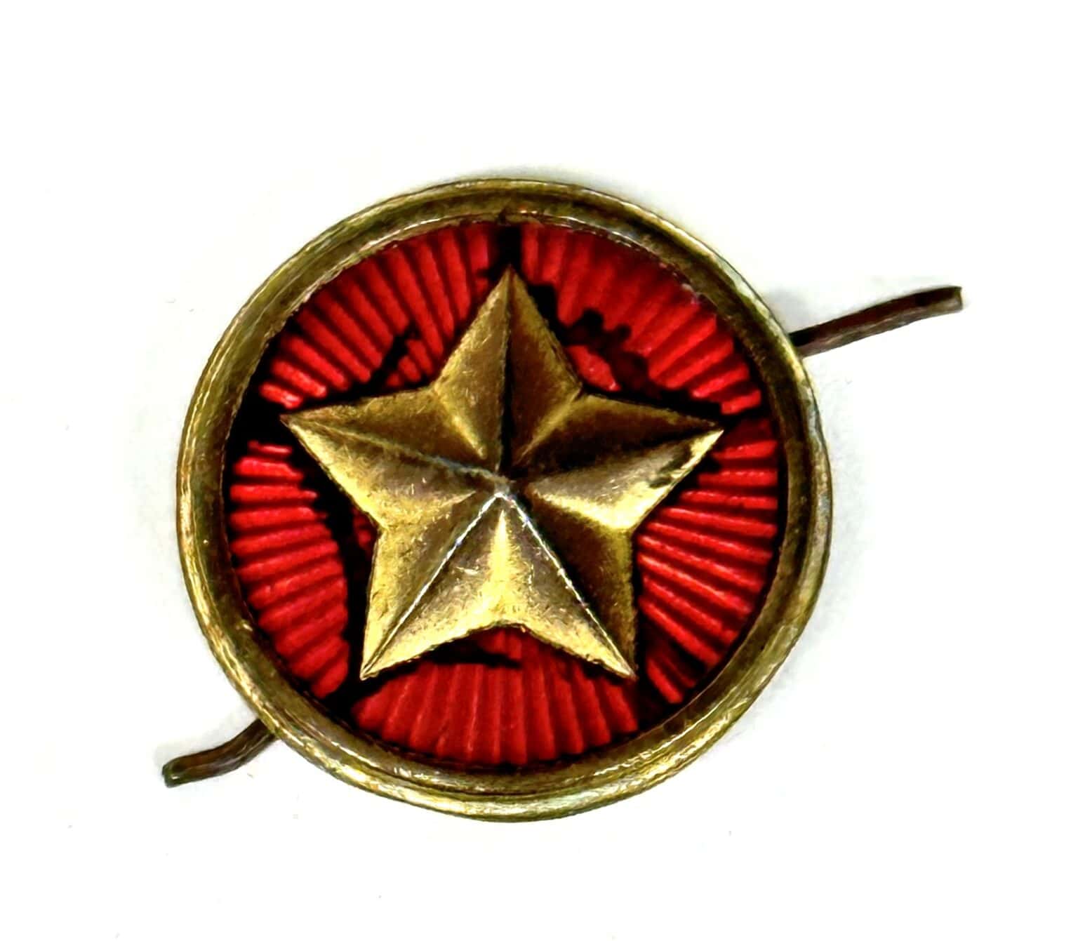 North Vietnamese Army 1st Model Sun Helmet and Cap Badge Heavy Wire ...
