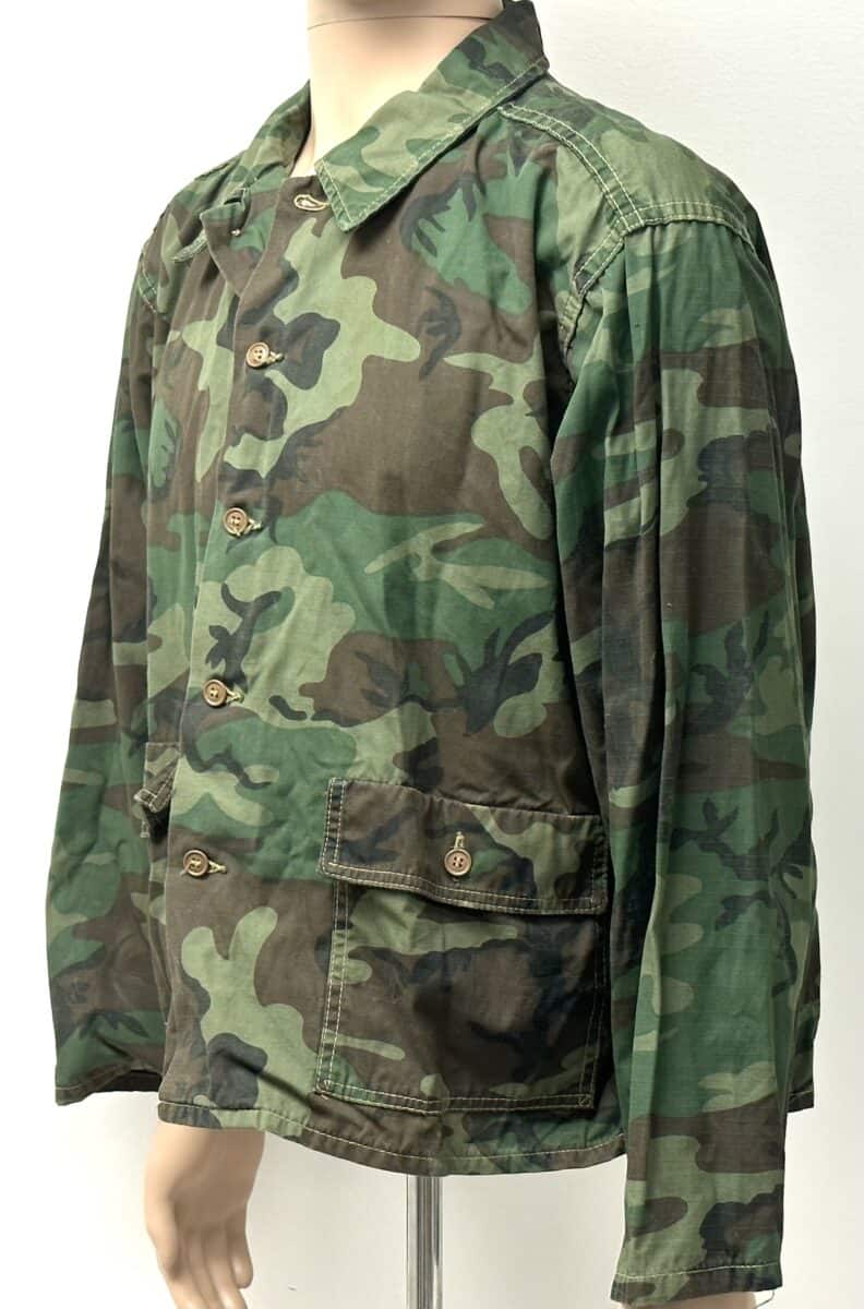 US Vietnam Advisor’s ARVN Made XL ERDL Camouflage Jacket - Enemy Militaria