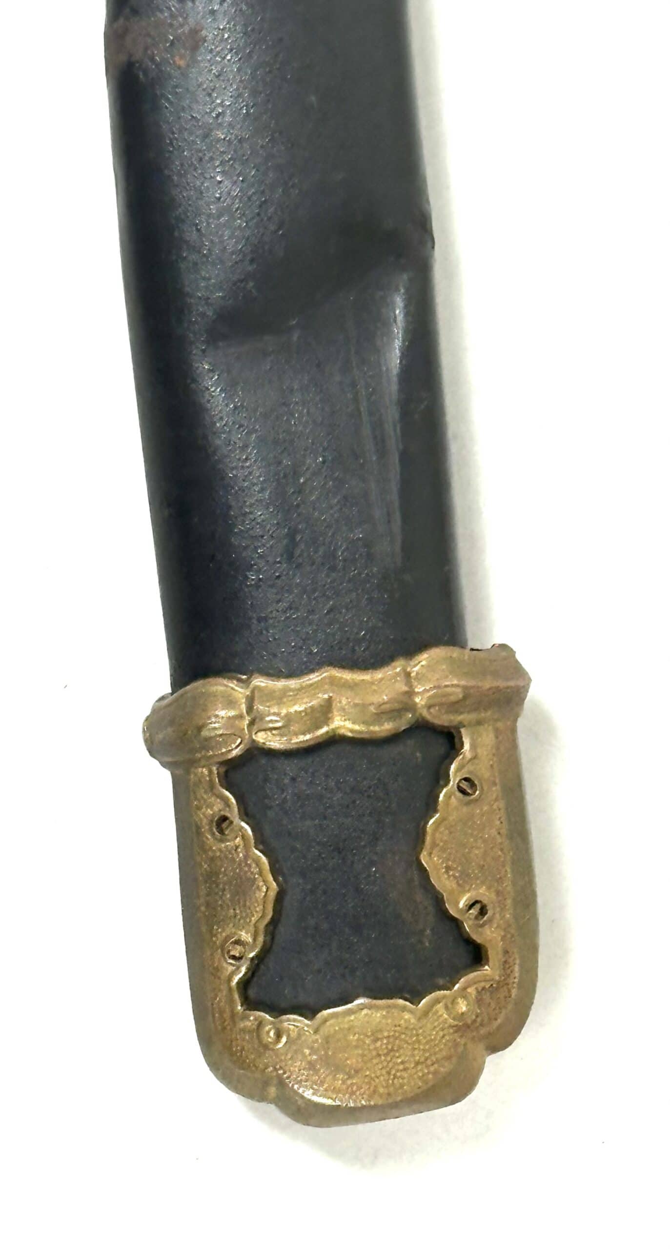 WW2 Japanese Army Officer Gunto Sword Scabbard - Enemy Militaria