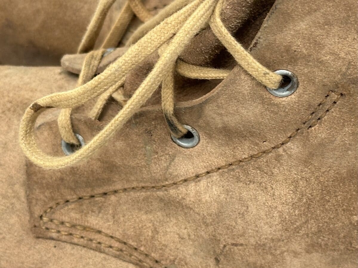 WW2 Japanese Cap Toe Hobnail Boots Dated 1944 - Enemy Militaria