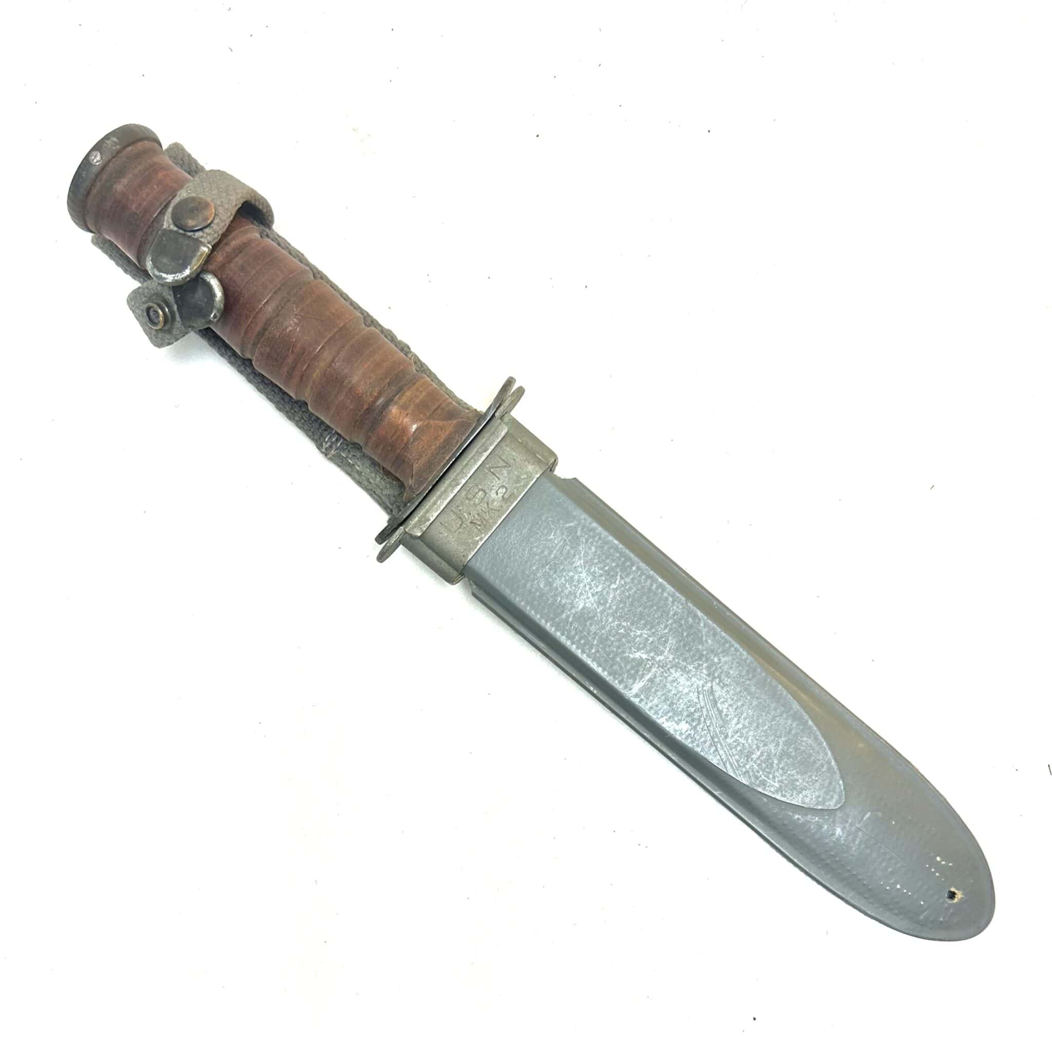 WW2 US Navy Mark 2 Fighting Knife - Enemy Militaria