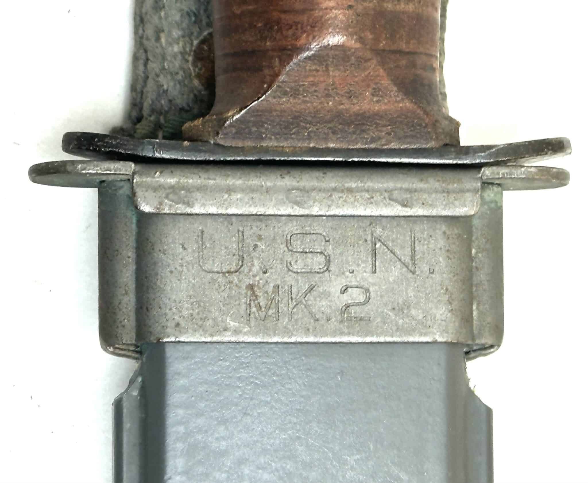 WW2 US Navy Mark 2 Fighting Knife - Enemy Militaria
