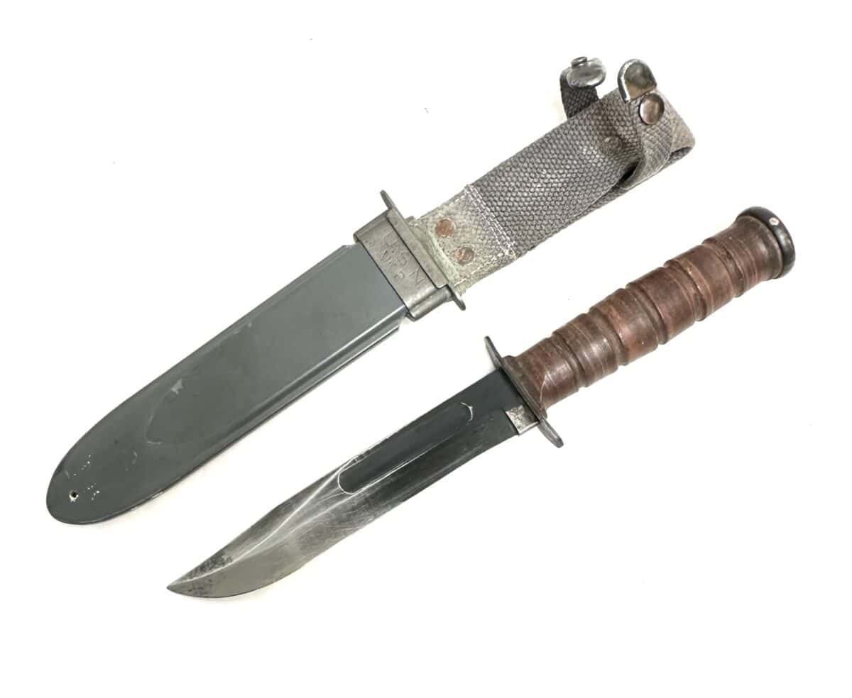 WW2 US Navy Mark 2 Fighting Knife - Enemy Militaria