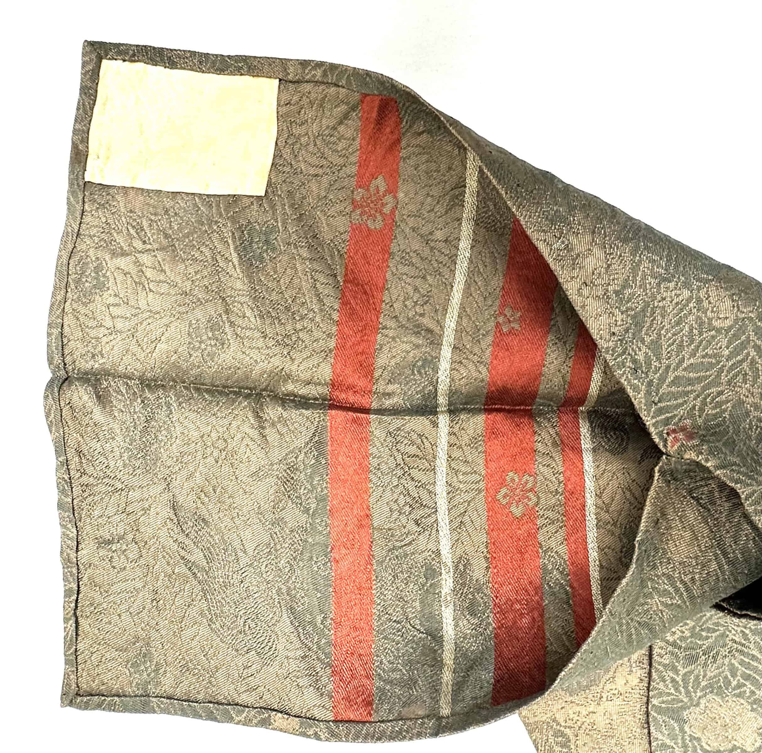 WW2 Japanese Samurai Sword Silk Storage Bag - Enemy Militaria