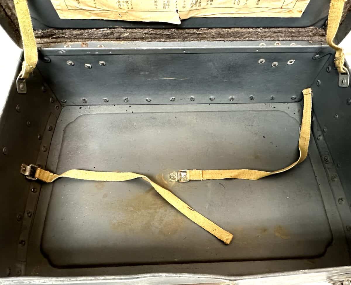 WW2 Japanese Navy Type 93 Gas Mask Case - Enemy Militaria