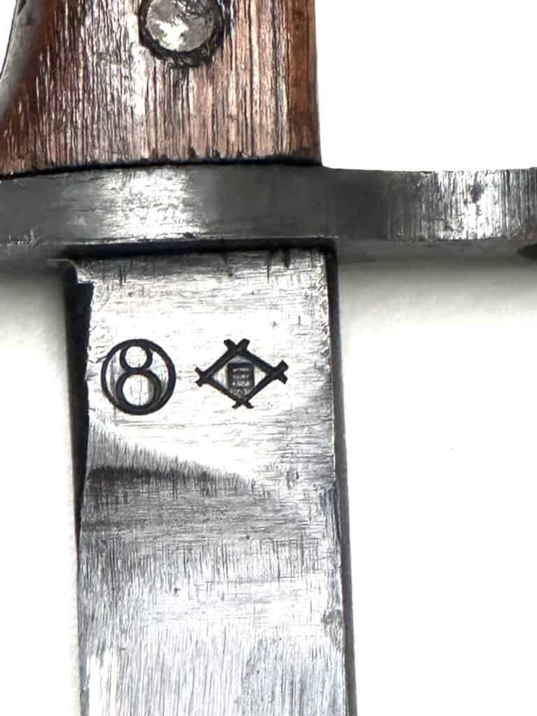 WW2 Japanese Type 30 Bayonet Straight Guard Toyoda Automatic Loomworks ...