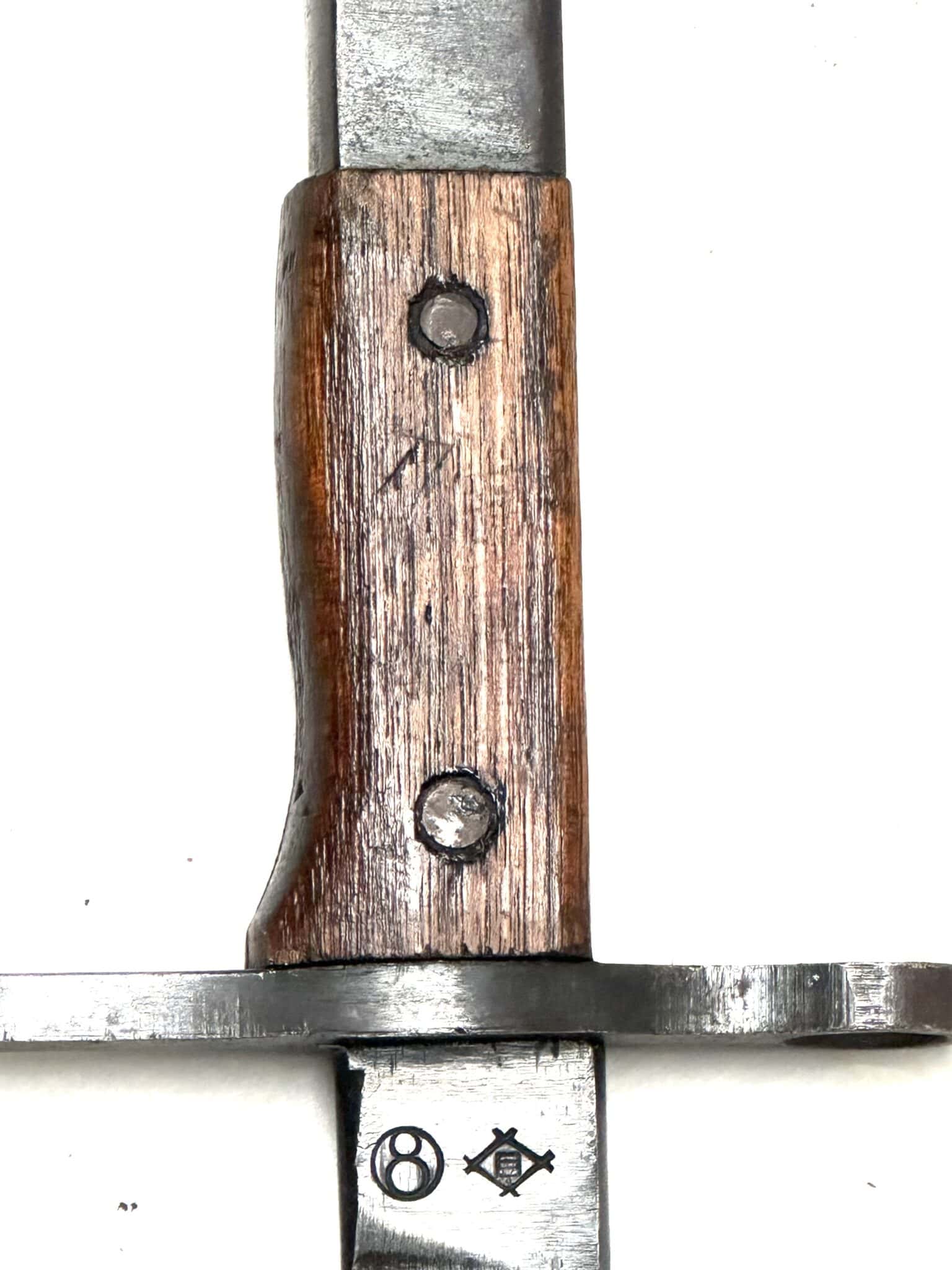 WW2 Japanese Type 30 Bayonet Straight Guard Toyoda Automatic Loomworks ...