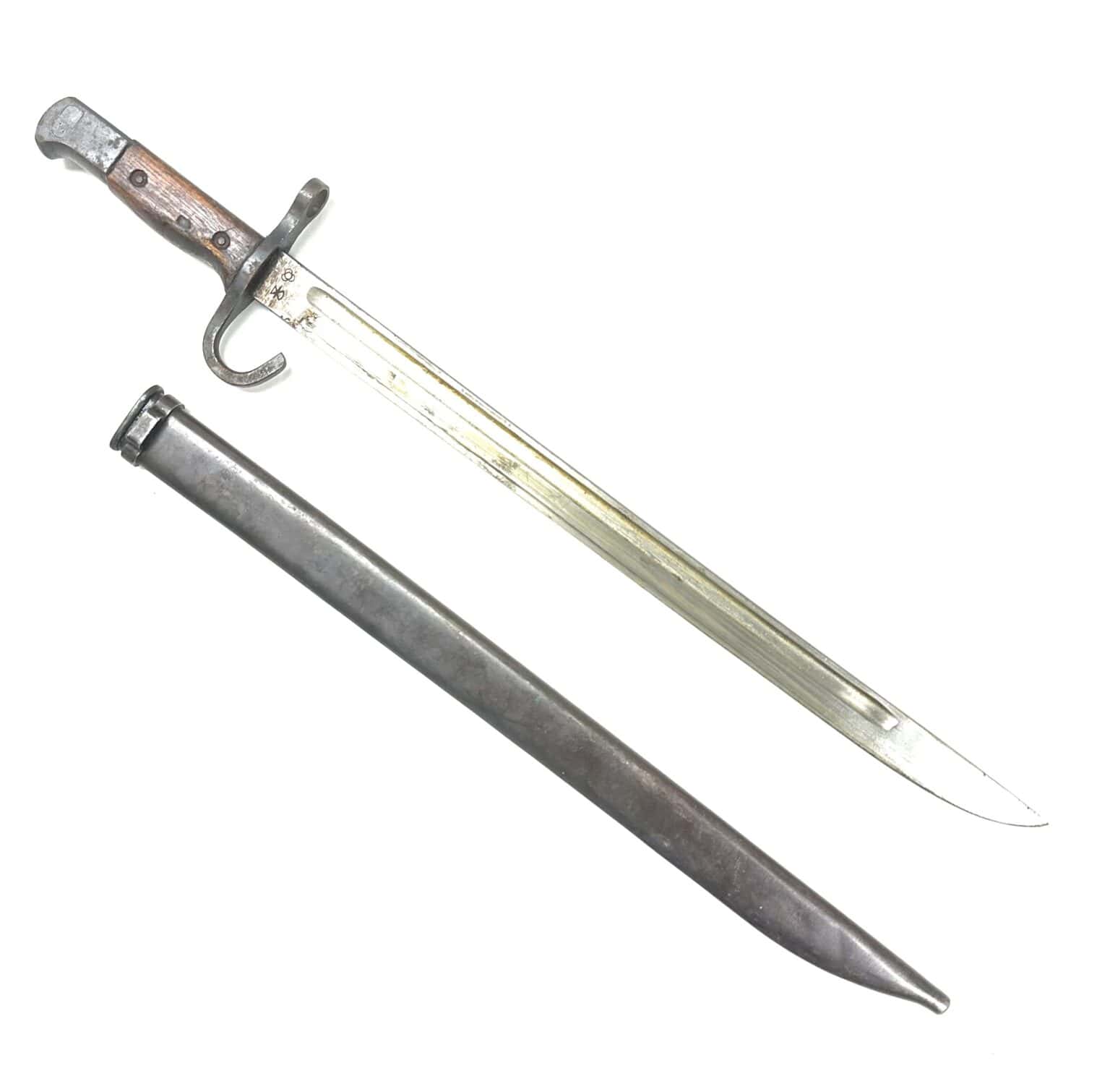WW2 Japanese Type 30 Early Hook Guard Bayonet Prism Instrument Factory ...