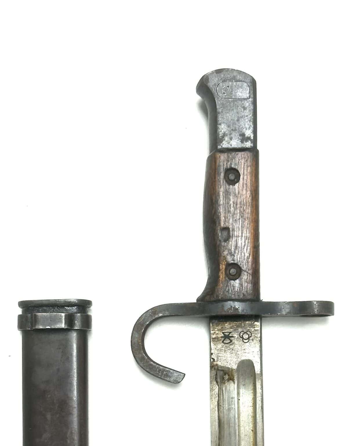 WW2 Japanese Type 30 Early Hook Guard Bayonet Prism Instrument Factory ...