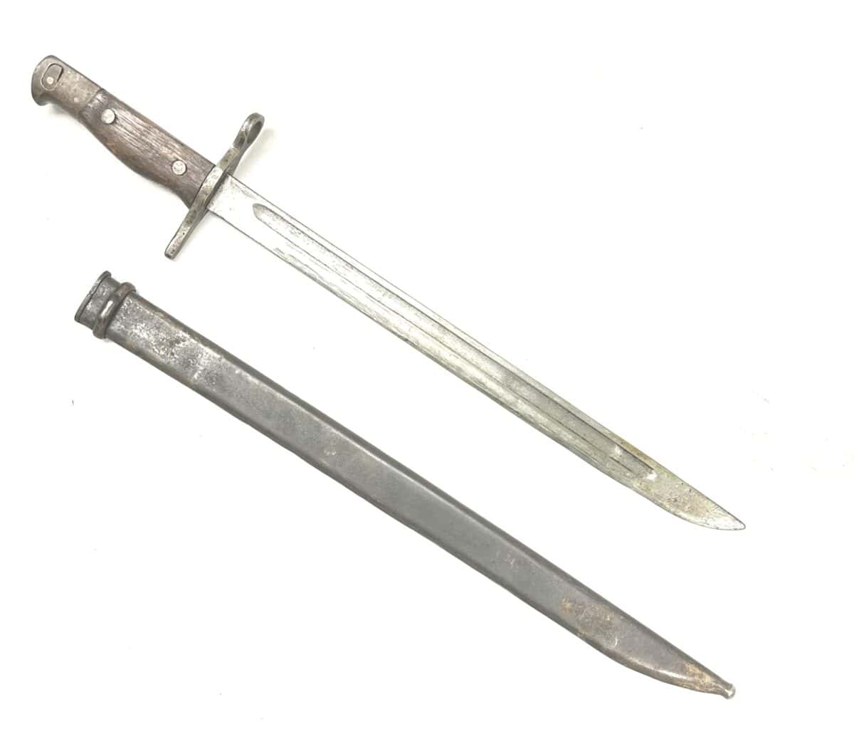 WW2 Japanese Type 30 Straight Guard Training Bayonet - Enemy Militaria