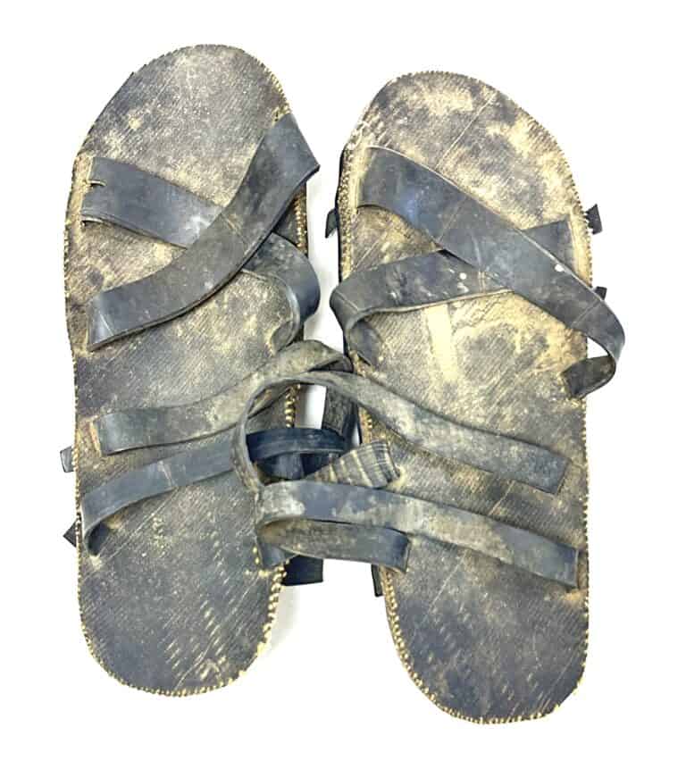 Viet Cong North Vietnamese Ho Chi Minh Sandals Pigeon Toed Communist ...