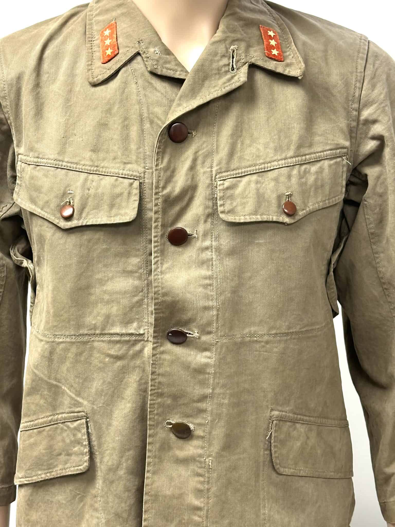 WW2 Japanese Army Enlisted Summer Tunic Tokyo 1943 Superior Private ...