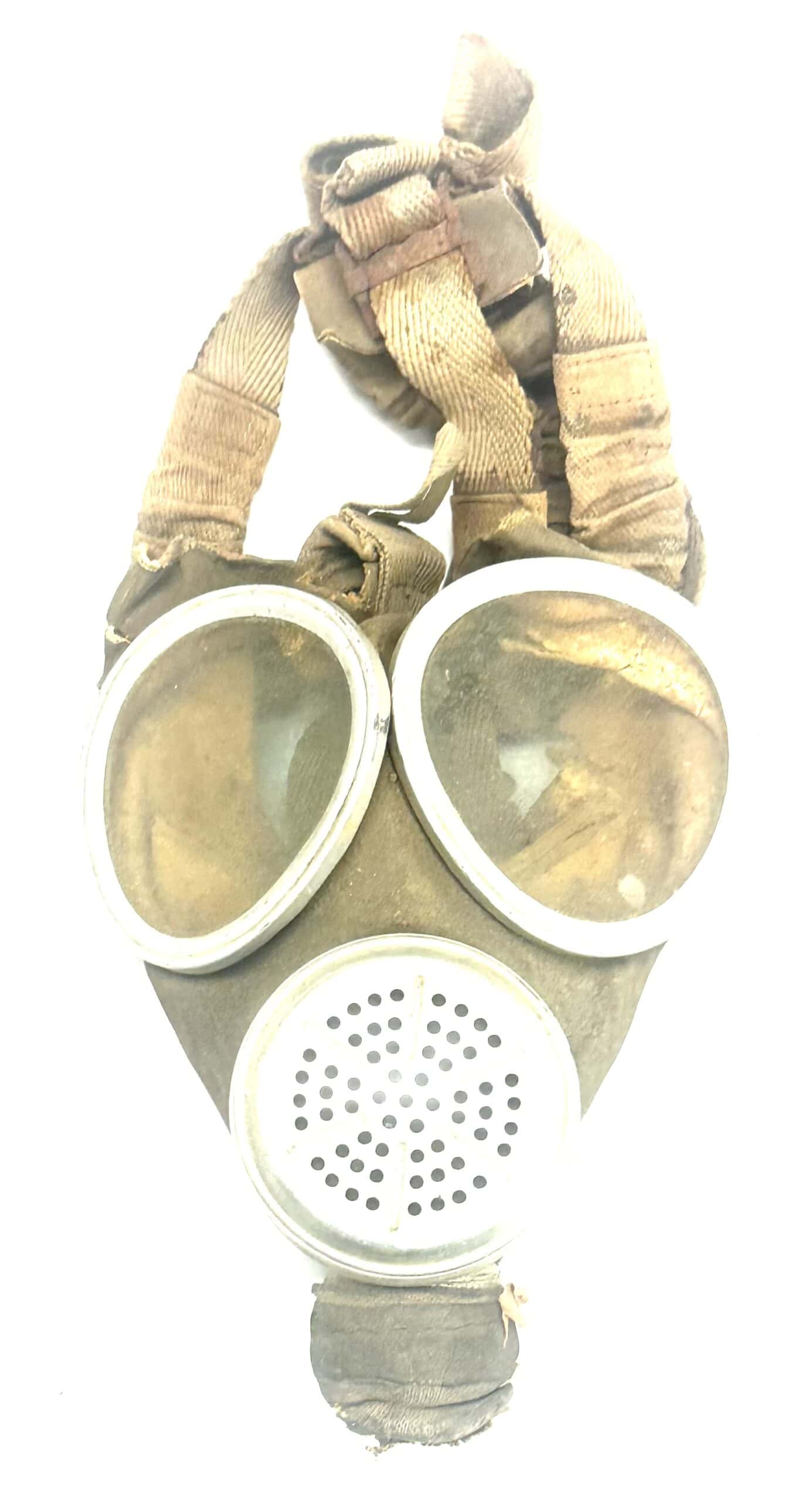 WW2 Japanese Navy Gas Mask Face piece - Enemy Militaria
