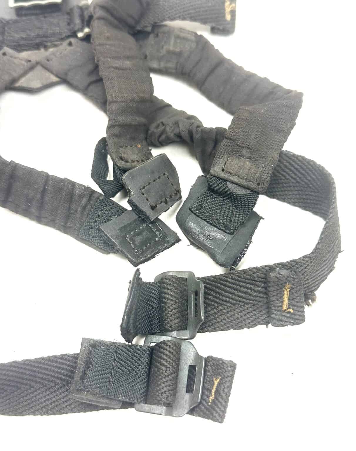 WW2 Japanese Navy Type 93 Gas Mask Head Straps - Enemy Militaria