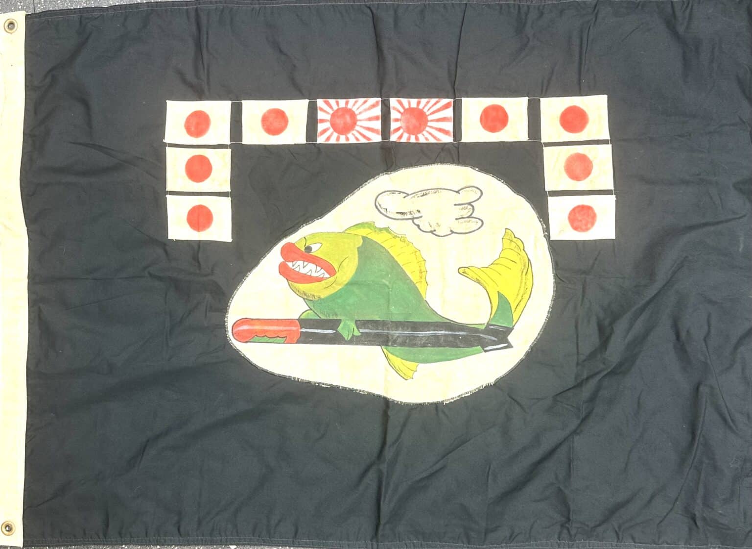 WW2 US Navy Submarine Flag USS Cero SS-225 - Enemy Militaria