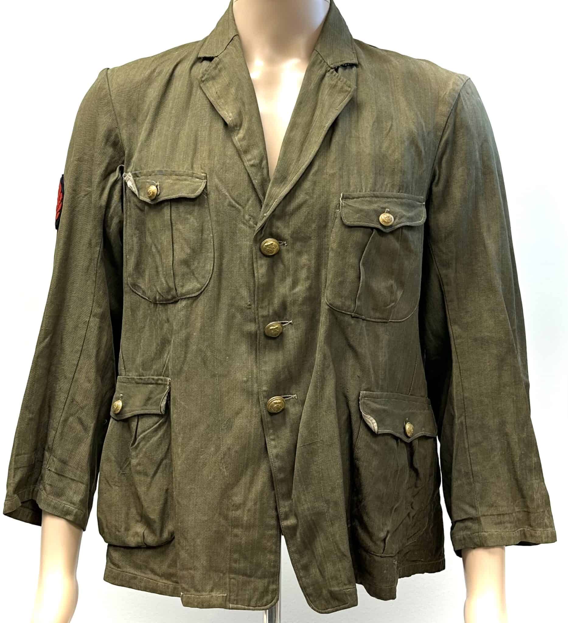 WW2 Japanese Naval Landing Force Three Button Tunic May 1941 - Enemy ...