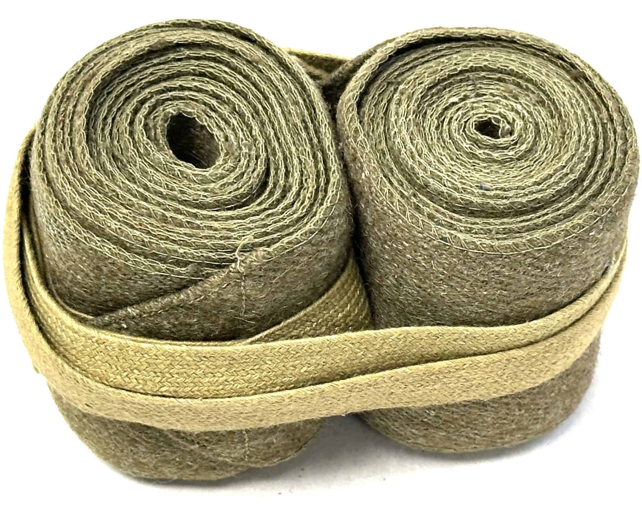 WW2 Japanese Army Leggings made with Helmet Chinstrap Webbing - Enemy ...