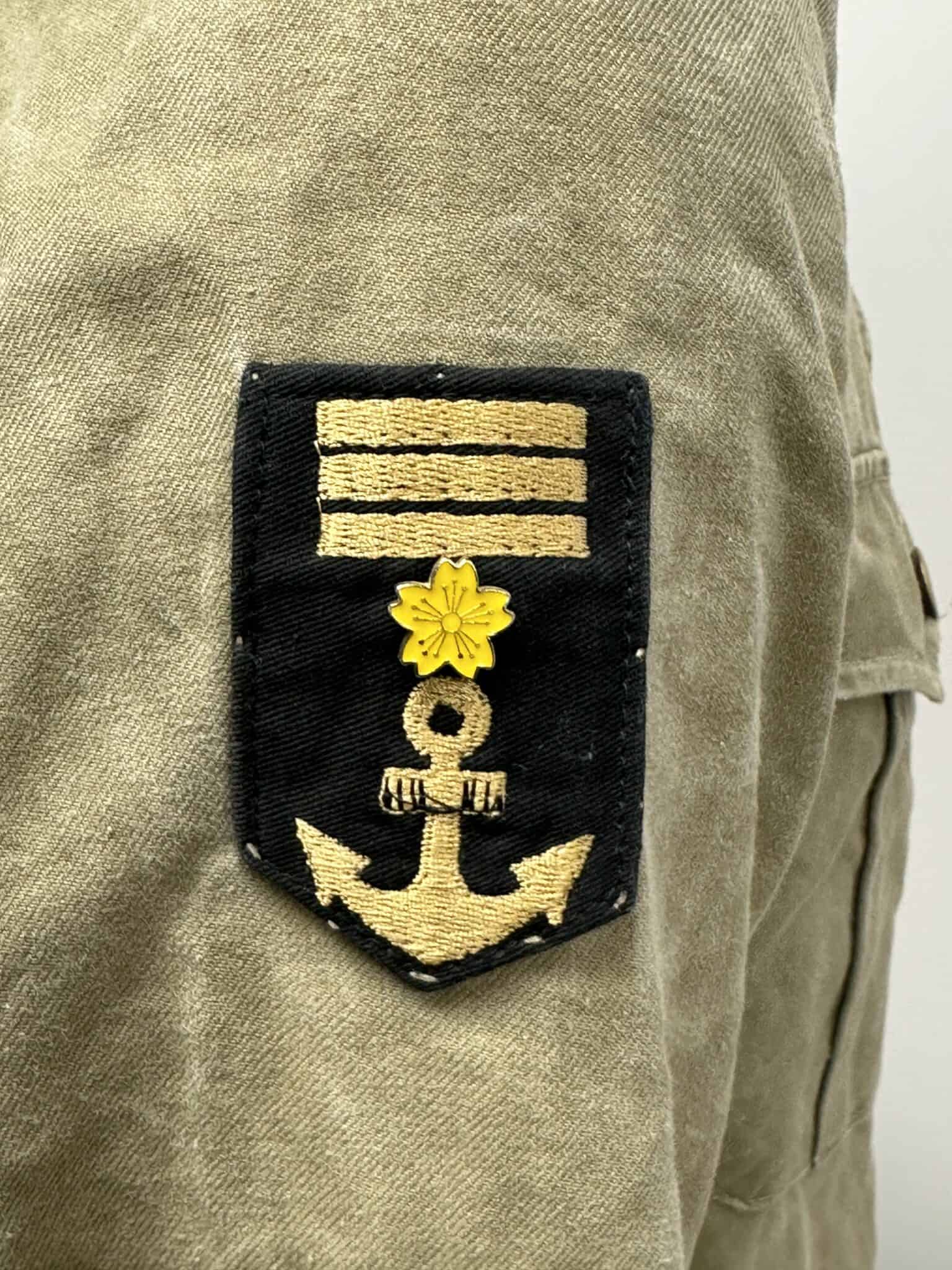 WW2 Japanese Naval Landing Force Tunic Seaman 1st Class circa 1944 ...