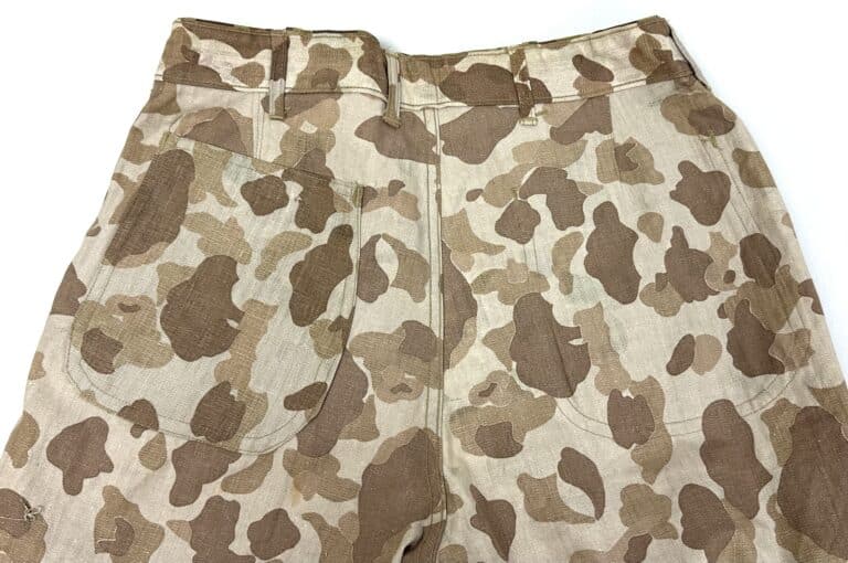 WW2 USMC 1942 Pattern Camouflage Trousers Named to Former POW Bernard T ...