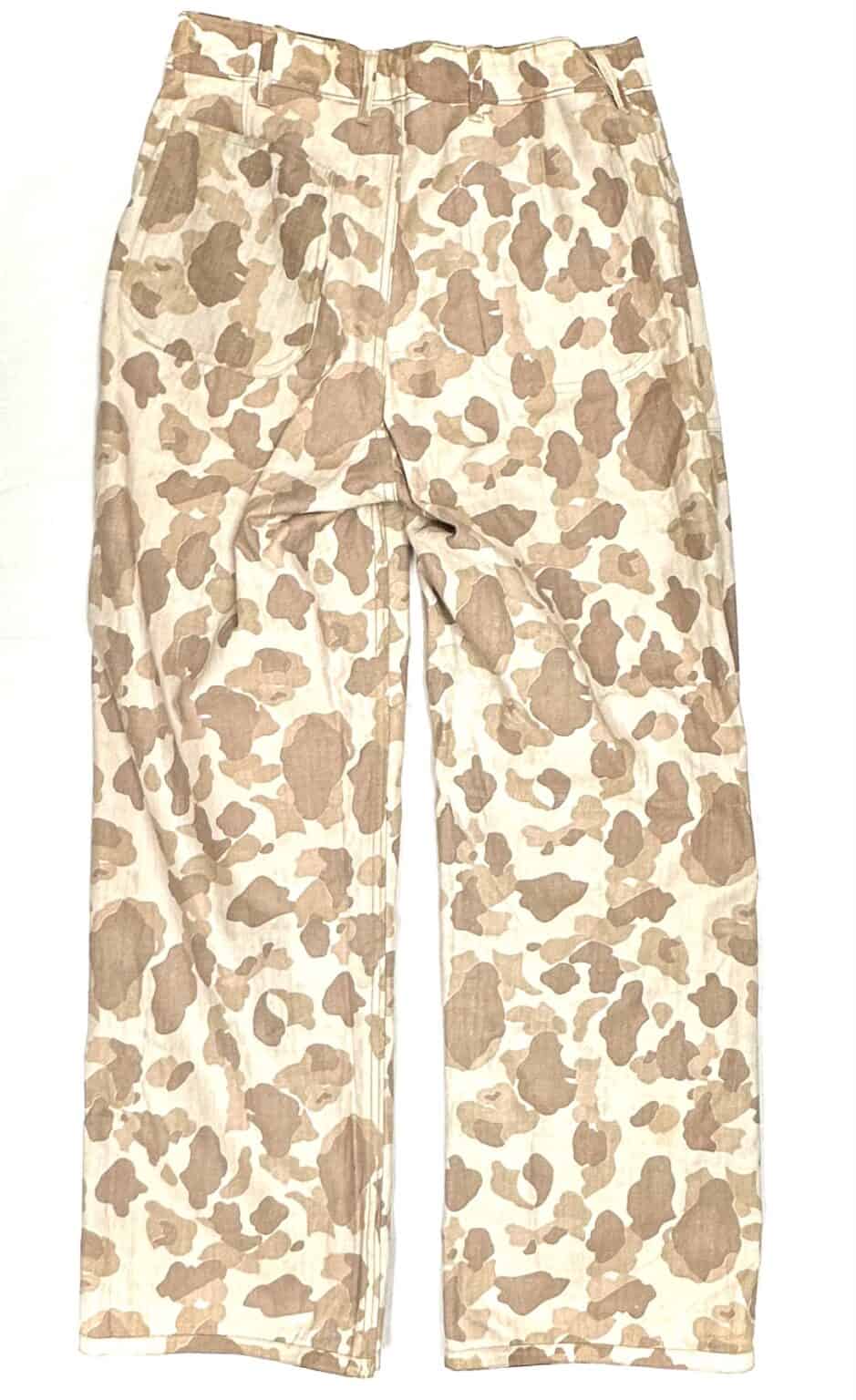 WW2 USMC 1942 Pattern Camouflage Trousers Named to Former POW Bernard T ...
