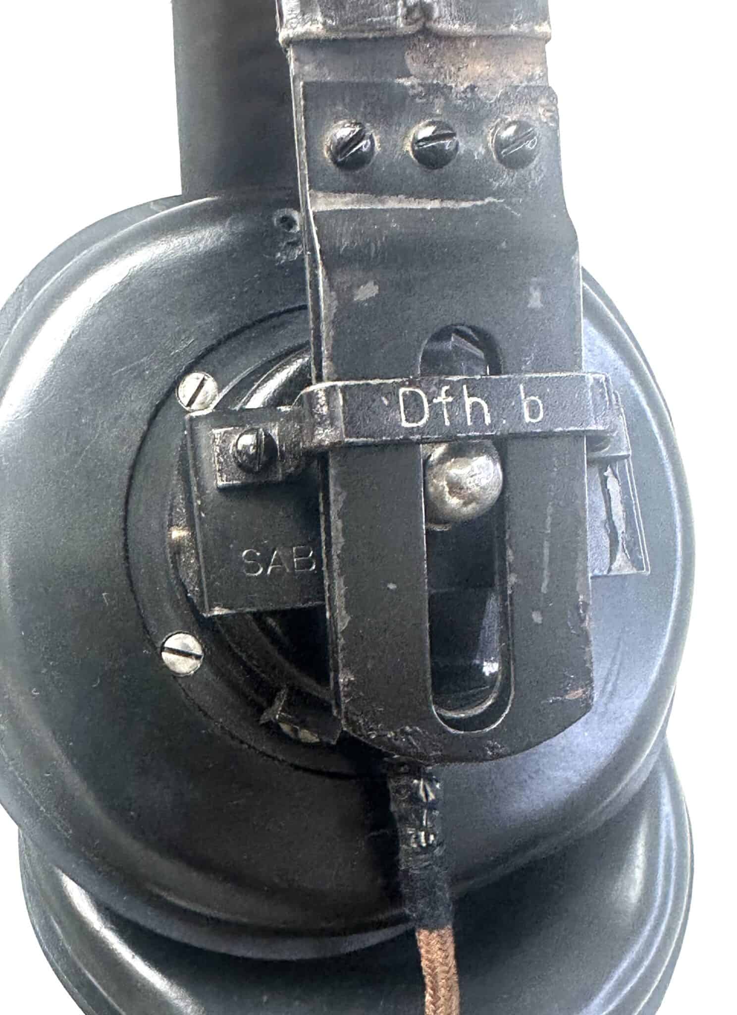 WW2 German Panzer Earphones & Microphone Set Doppelfernhörer B - Enemy ...