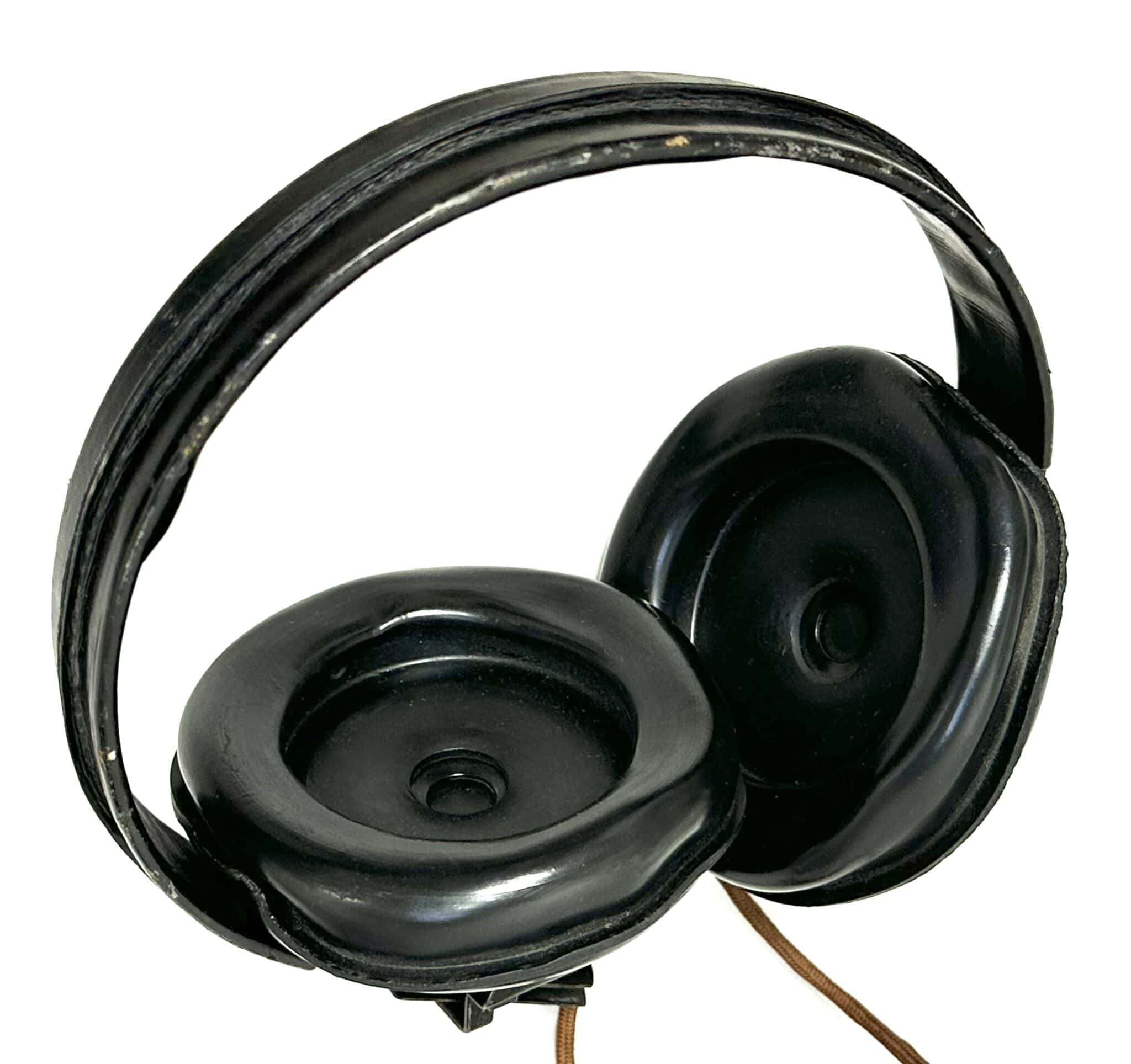 WW2 German Panzer Earphones & Microphone Set Doppelfernhörer B - Enemy ...