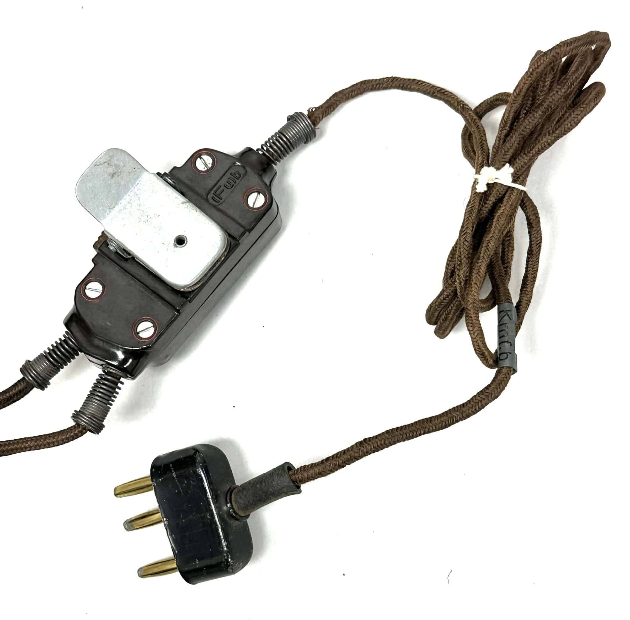 WW2 German Panzer Earphones & Microphone Set Doppelfernhörer B - Enemy ...