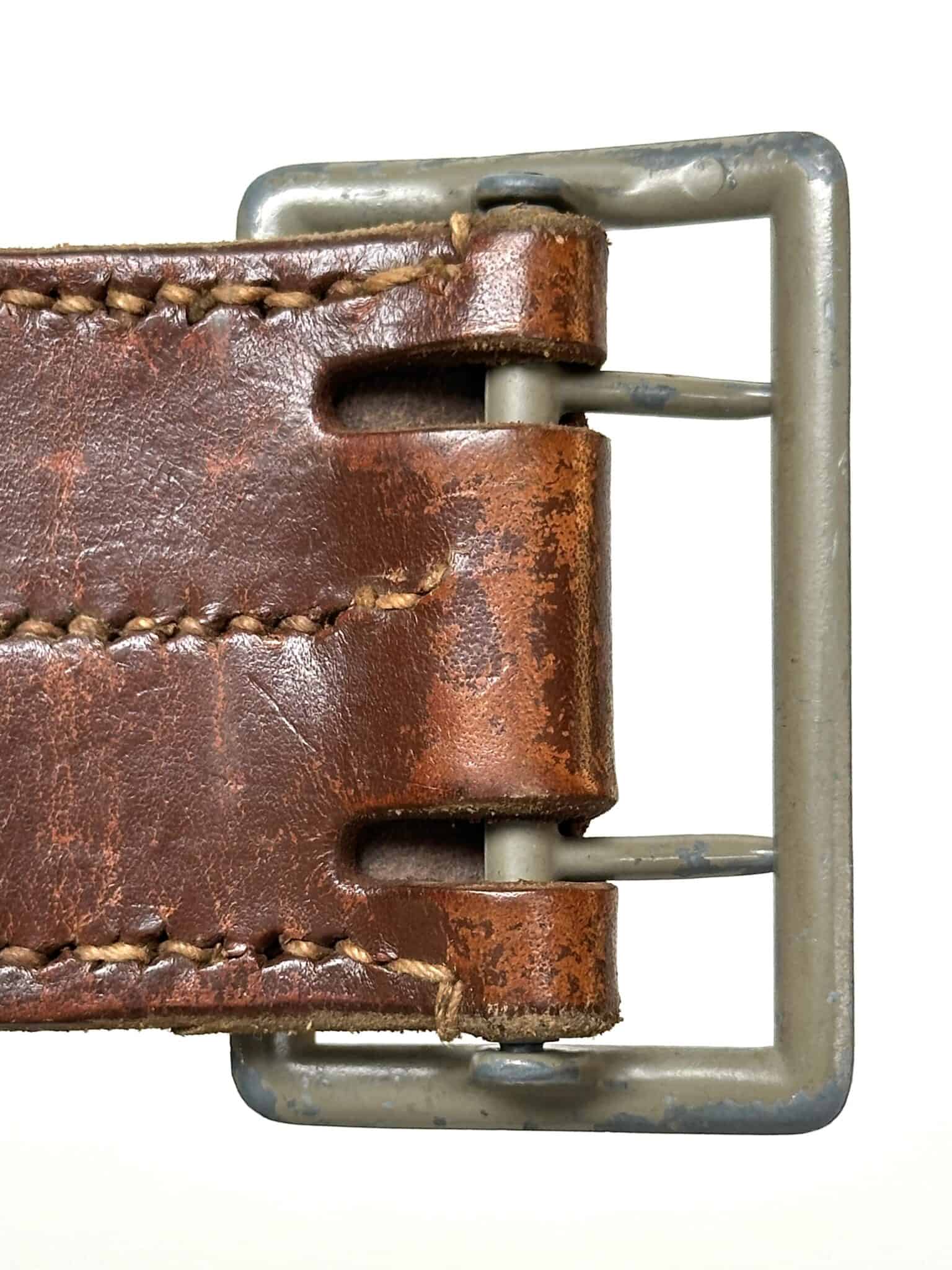 WW2 German General Officer’s Wide Leather Belt - Enemy Militaria
