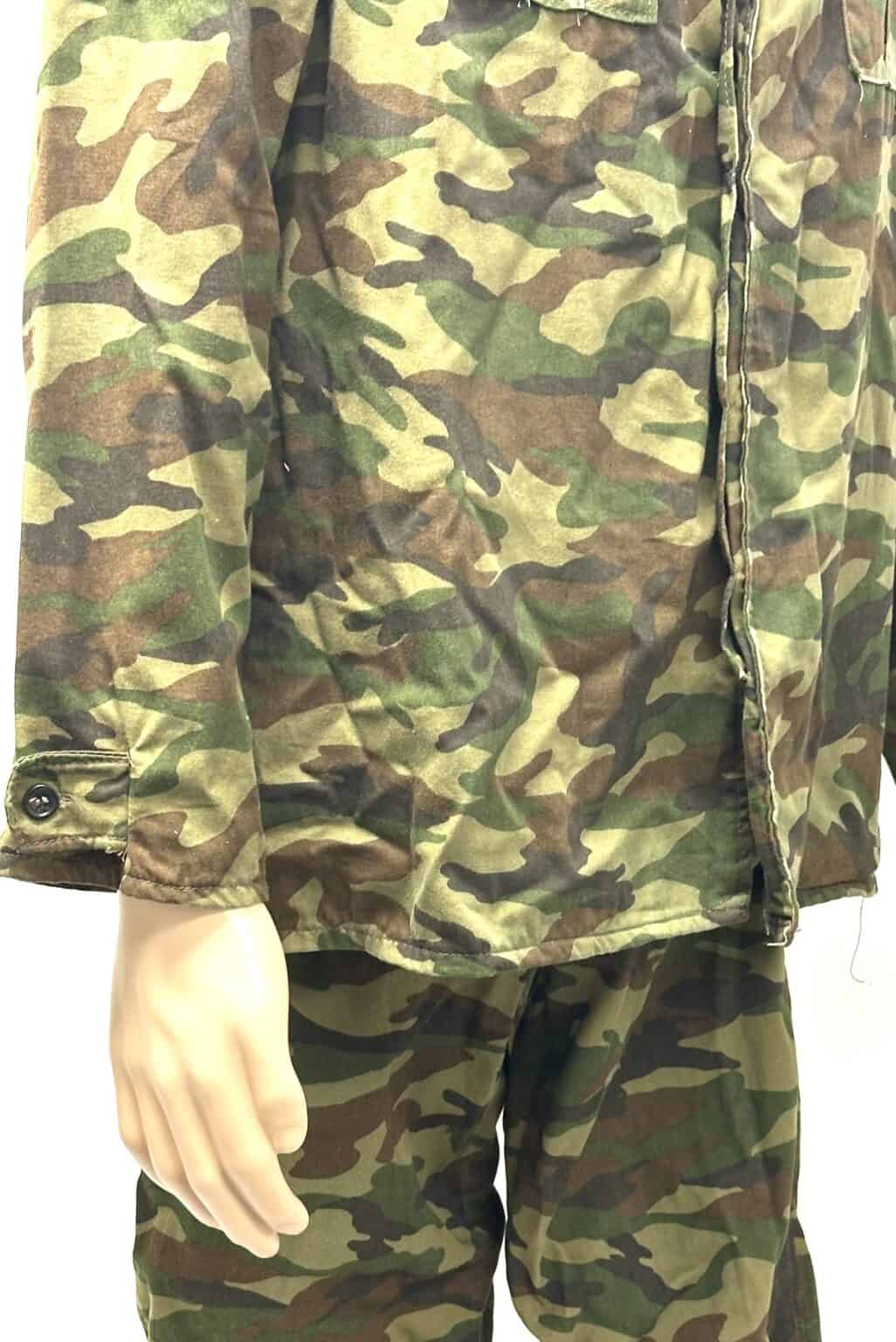North Korean DPRK Officer’s Modern Woodland Camouflage Uniform & Hat ...