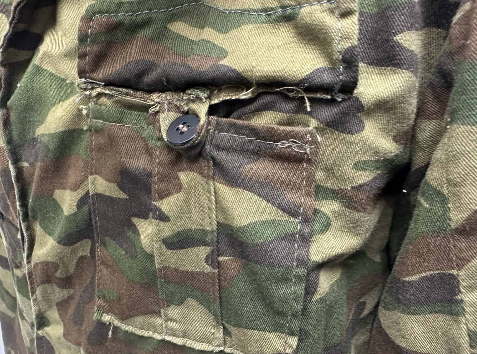 North Korean DPRK Officer’s Modern Woodland Camouflage Uniform & Hat ...