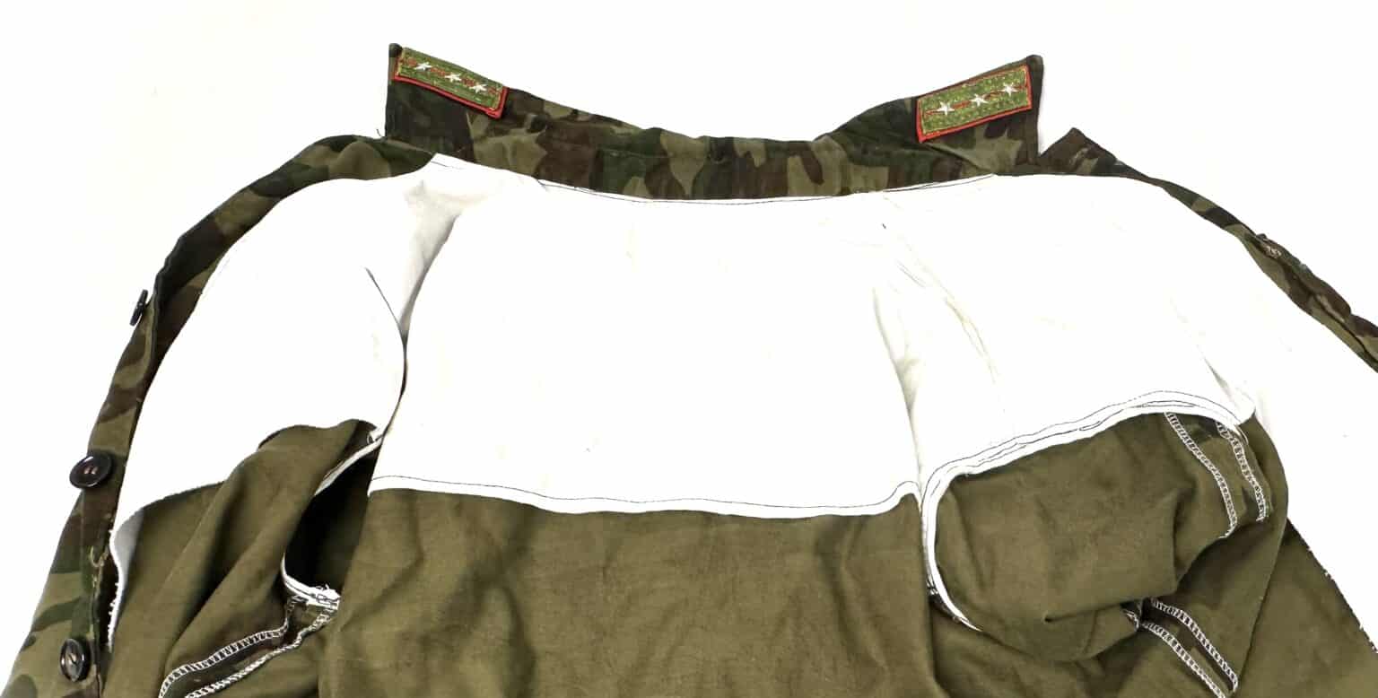North Korean DPRK Officer’s Modern Woodland Camouflage Uniform & Hat ...