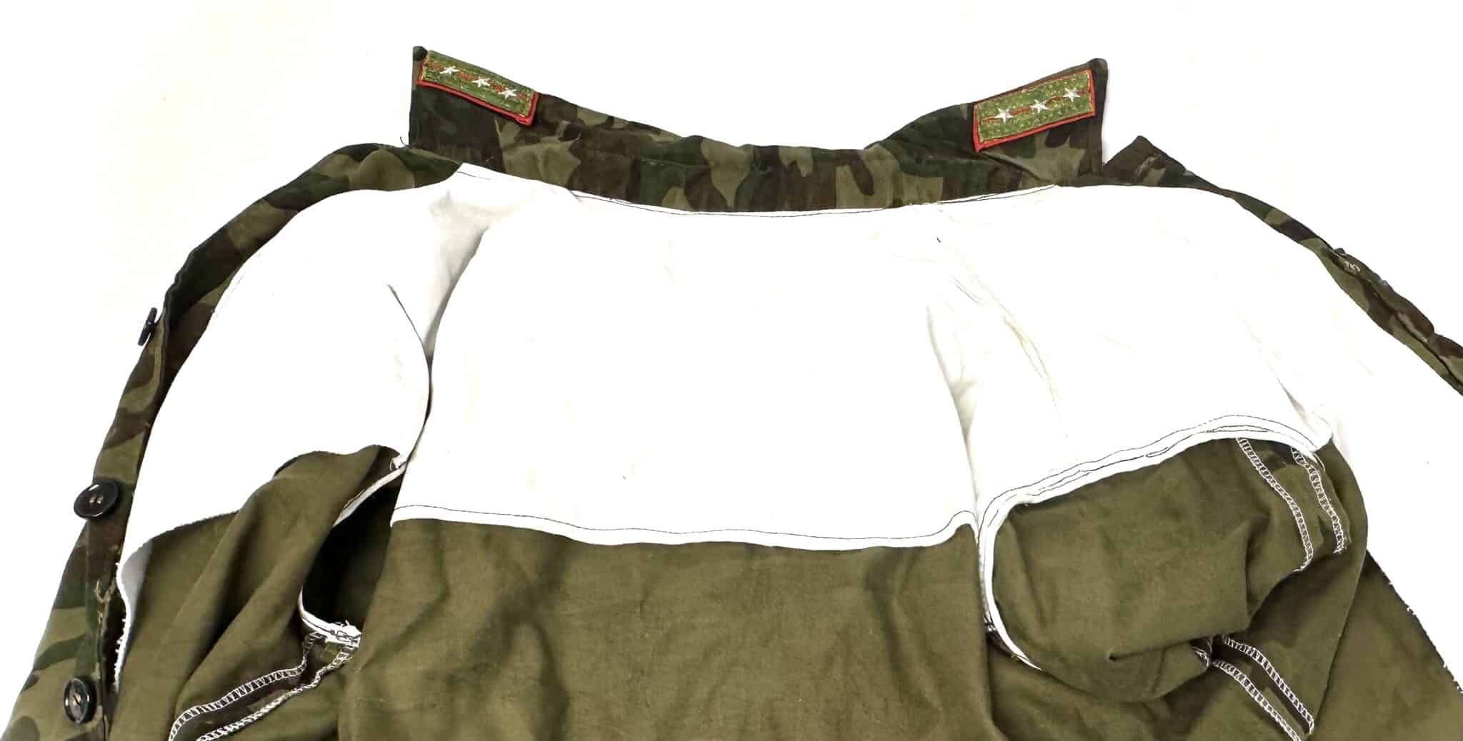 North Korean DPRK Officer’s Modern Woodland Camouflage Uniform & Hat ...