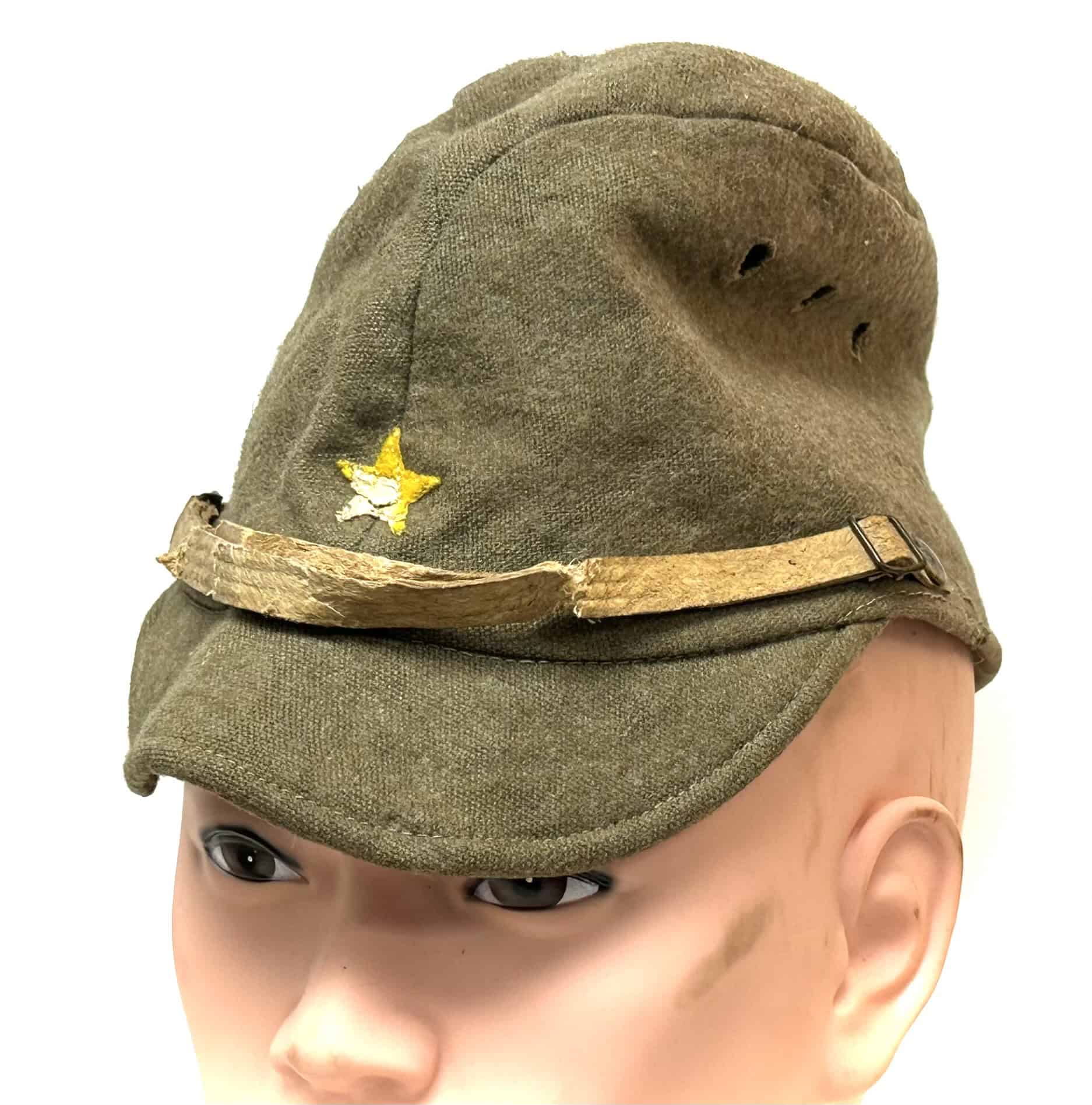 WW2 Japanese Army Enlisted Field Cap 1941 Medium - Enemy Militaria