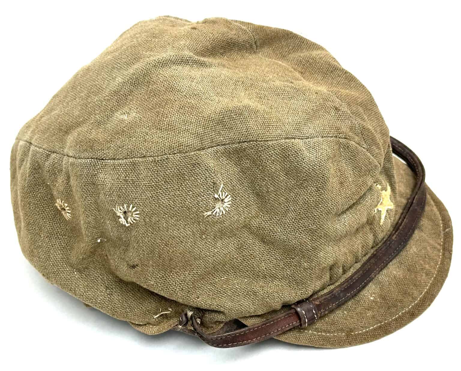 WW2 Japanese Army Enlisted Field Cap Salty - Enemy Militaria