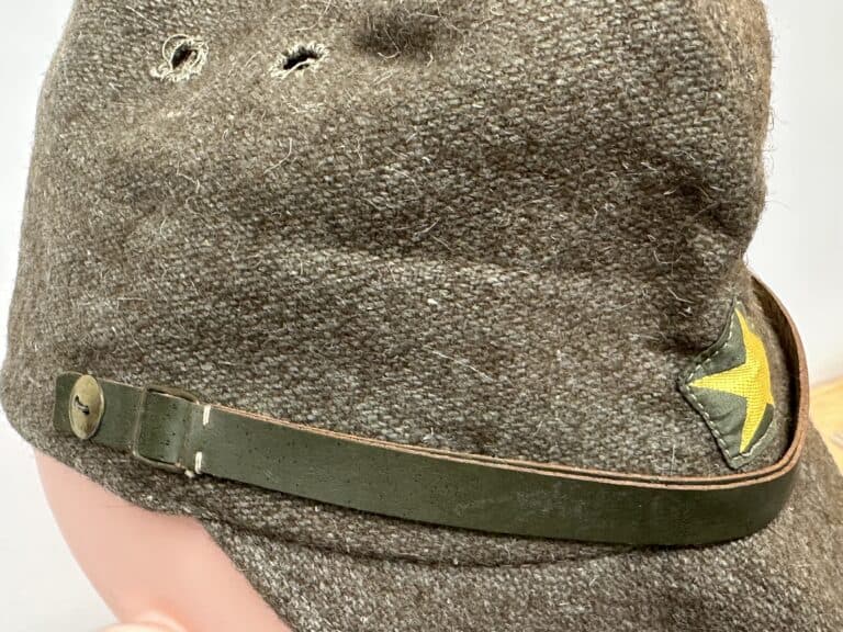 WW2 Japanese Army Enlisted Field Cap 1944 Size Med. - Enemy Militaria