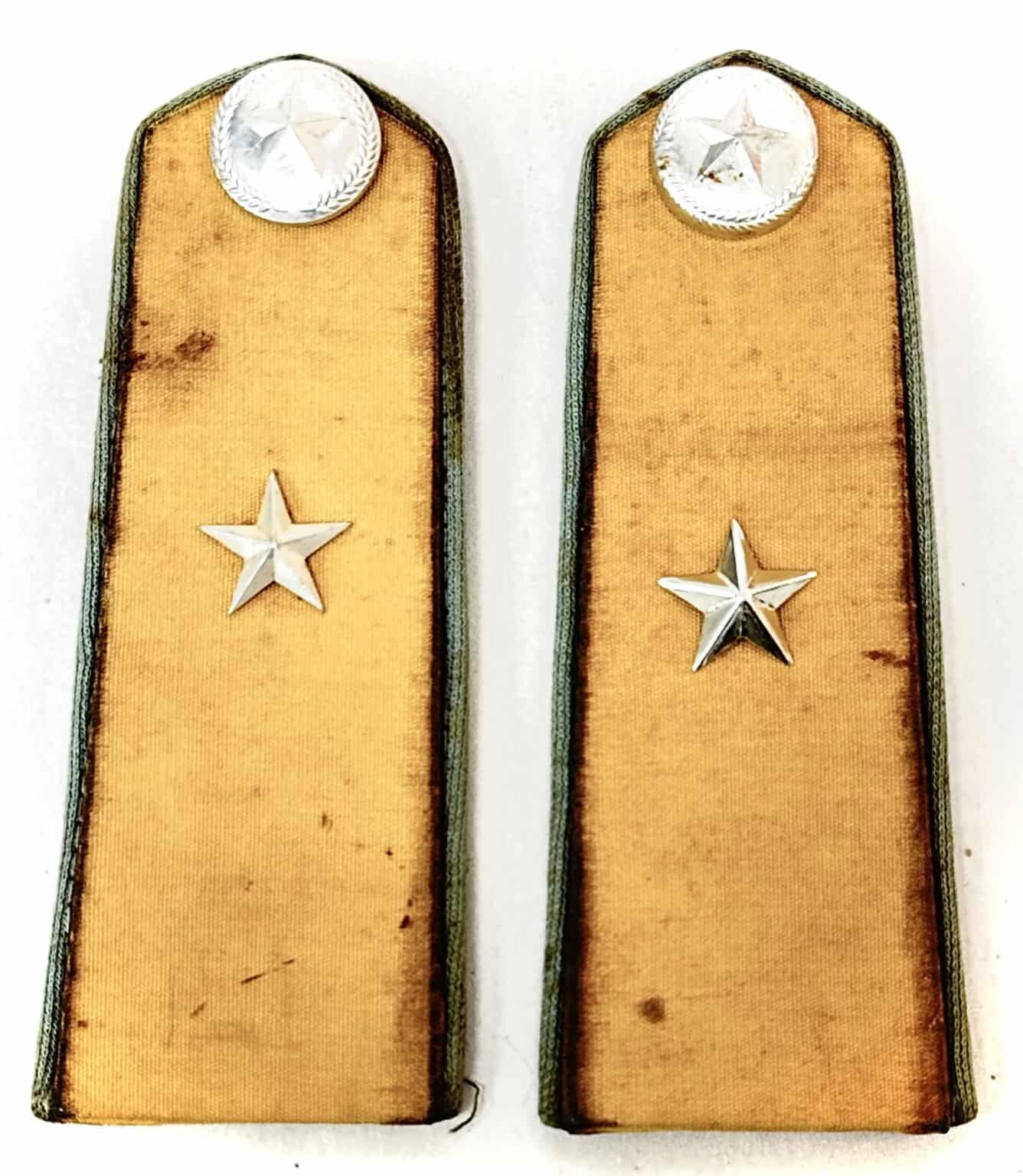 North Vietnamese Air Force 2nd Lieutenant Shoulder Boards - Enemy Militaria